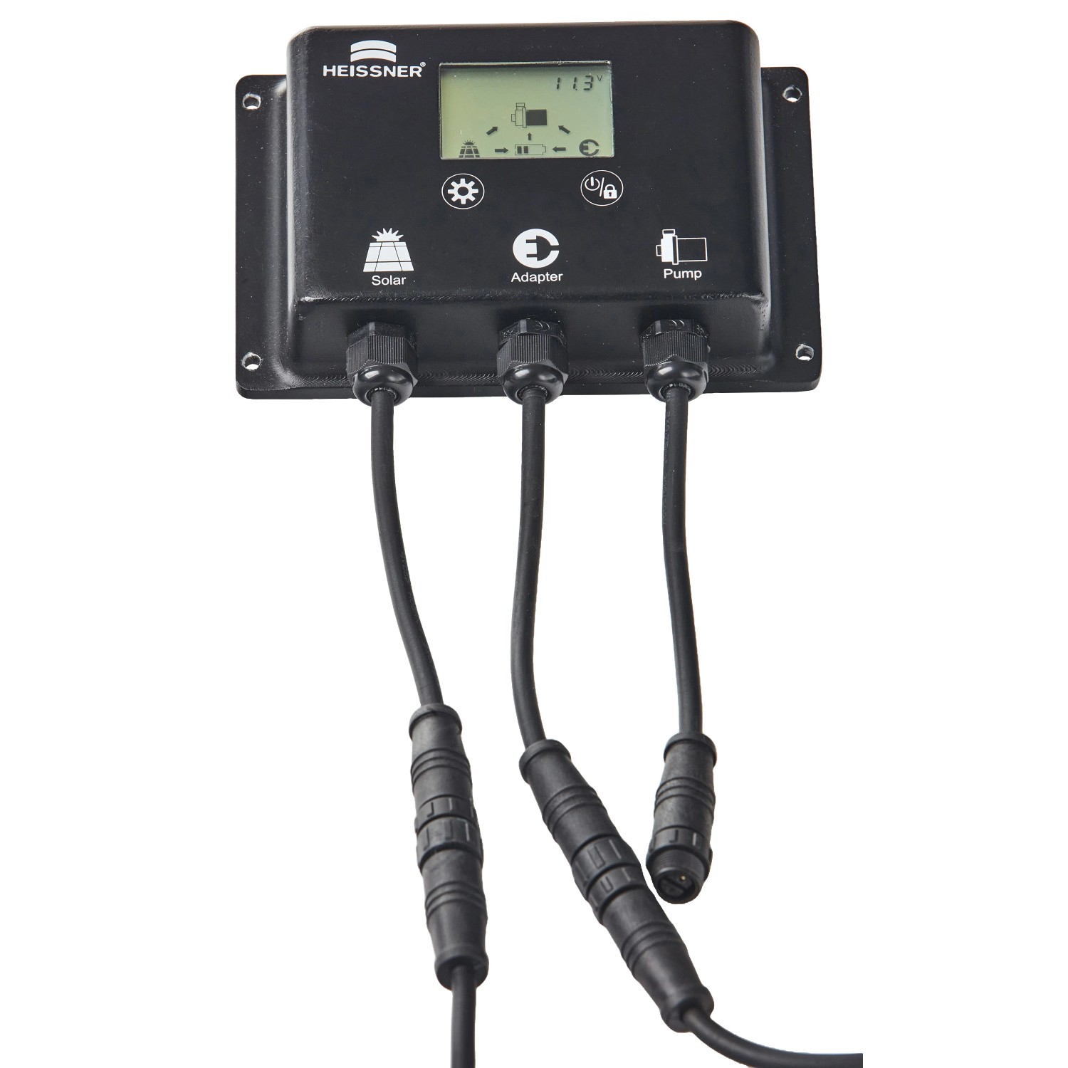 Heissner Solar-Teichpumpen-Set 1100 l/h HYBRID kaufen bei OBI