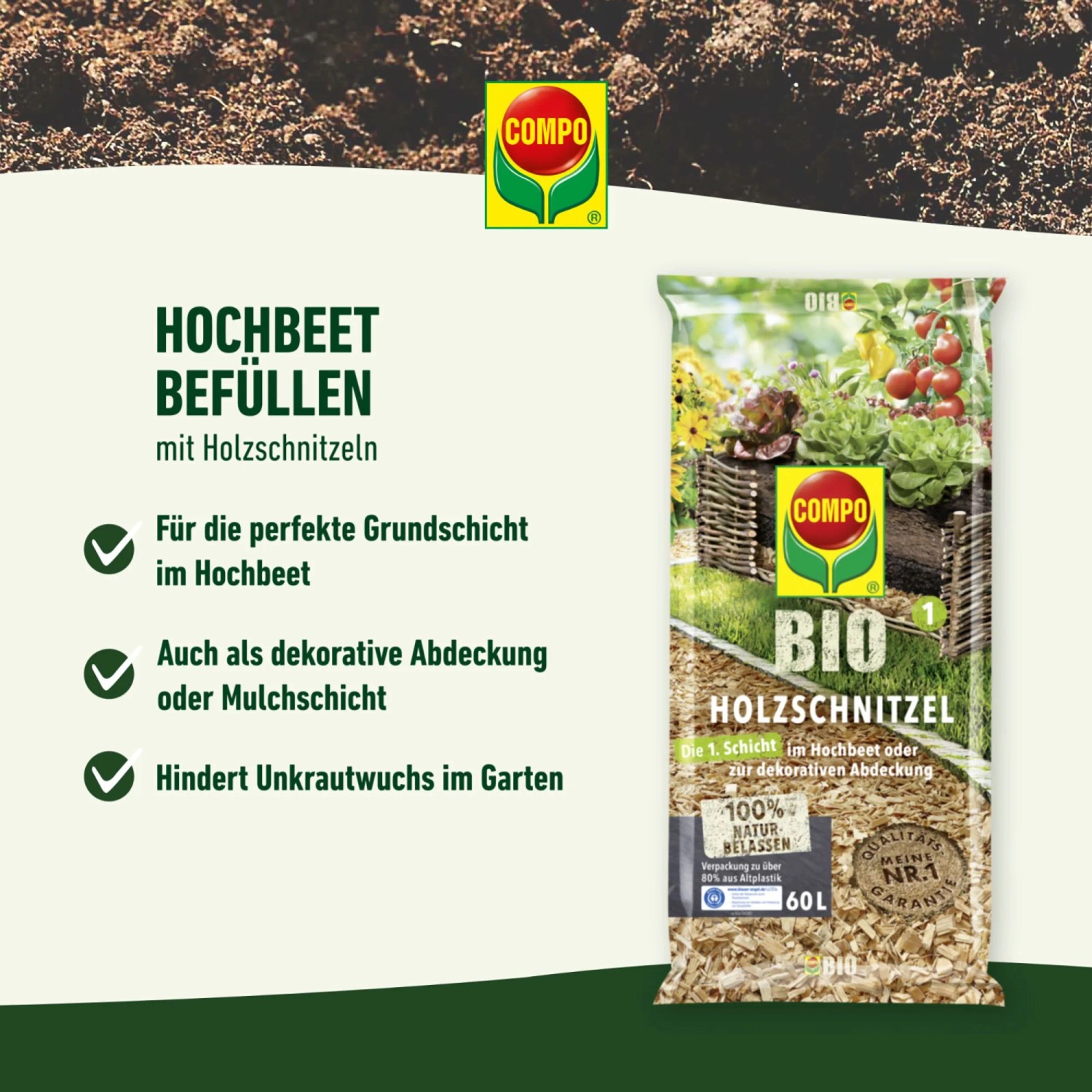Holzschnitzel Fur Den Garten