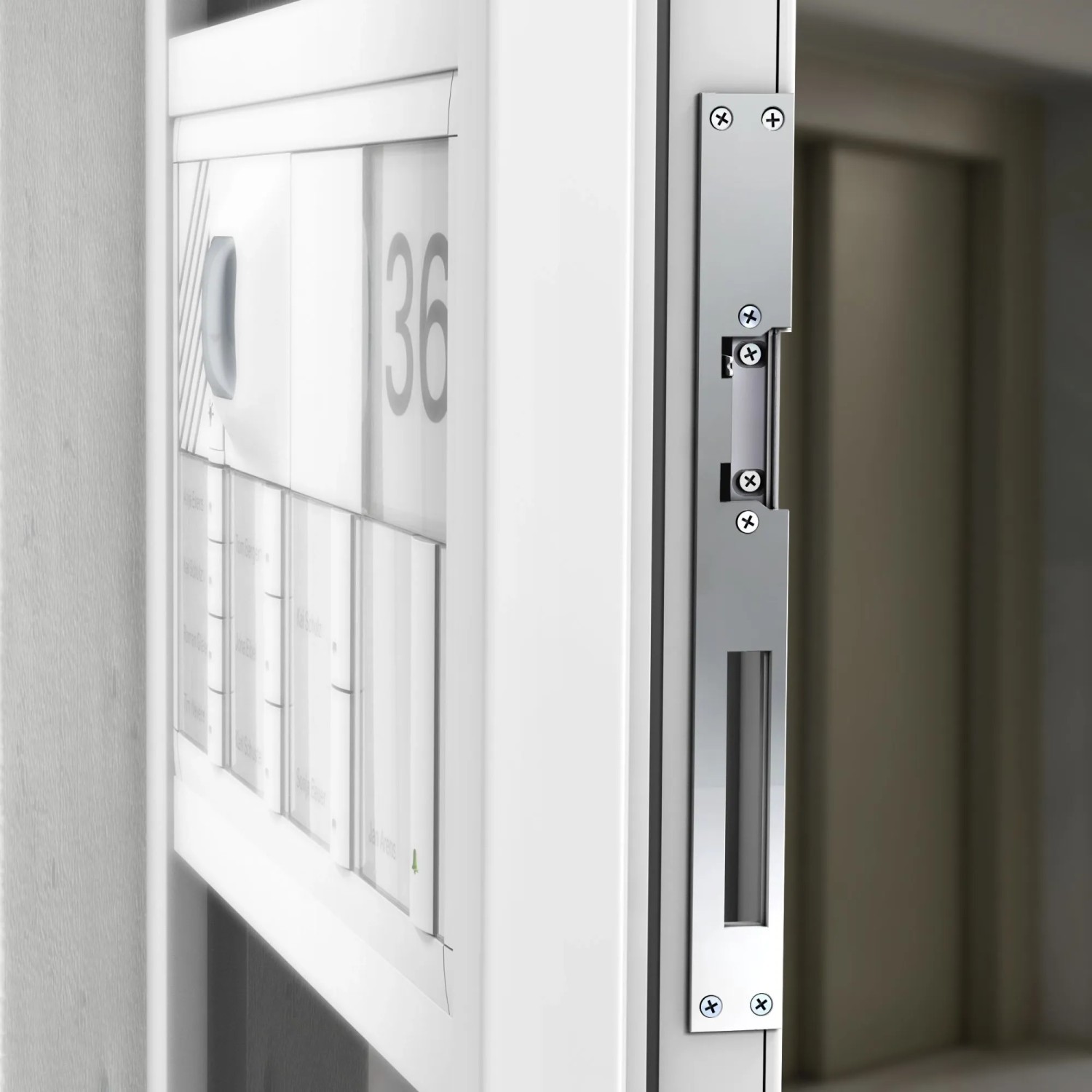 Assa Abloy elektrischer Türöffner ET 93 DIN Links m. mech. Entriegelung ...