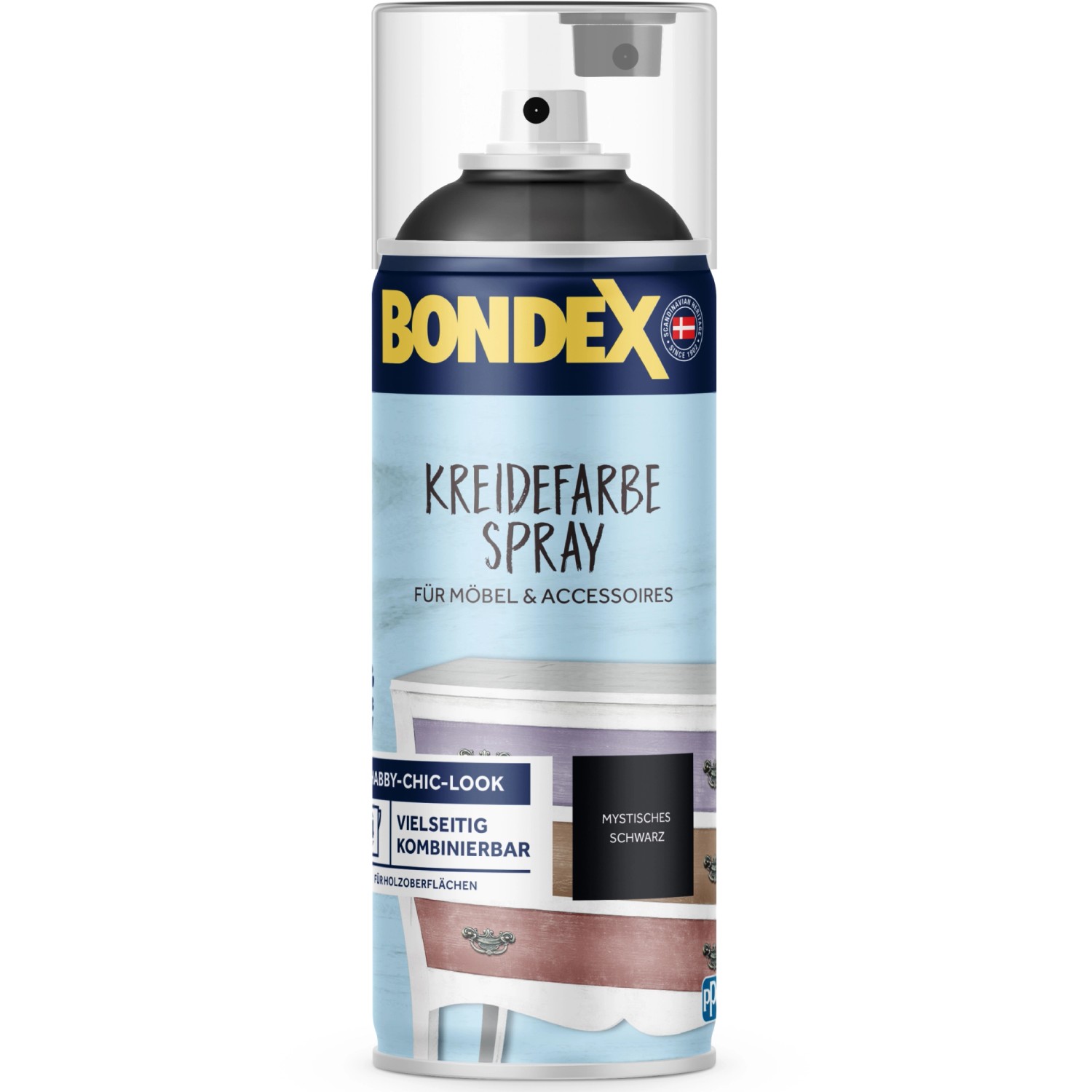 Bondex Kreidefarbe Spray Mystisches Schwarz 0,4 l kaufen bei OBI