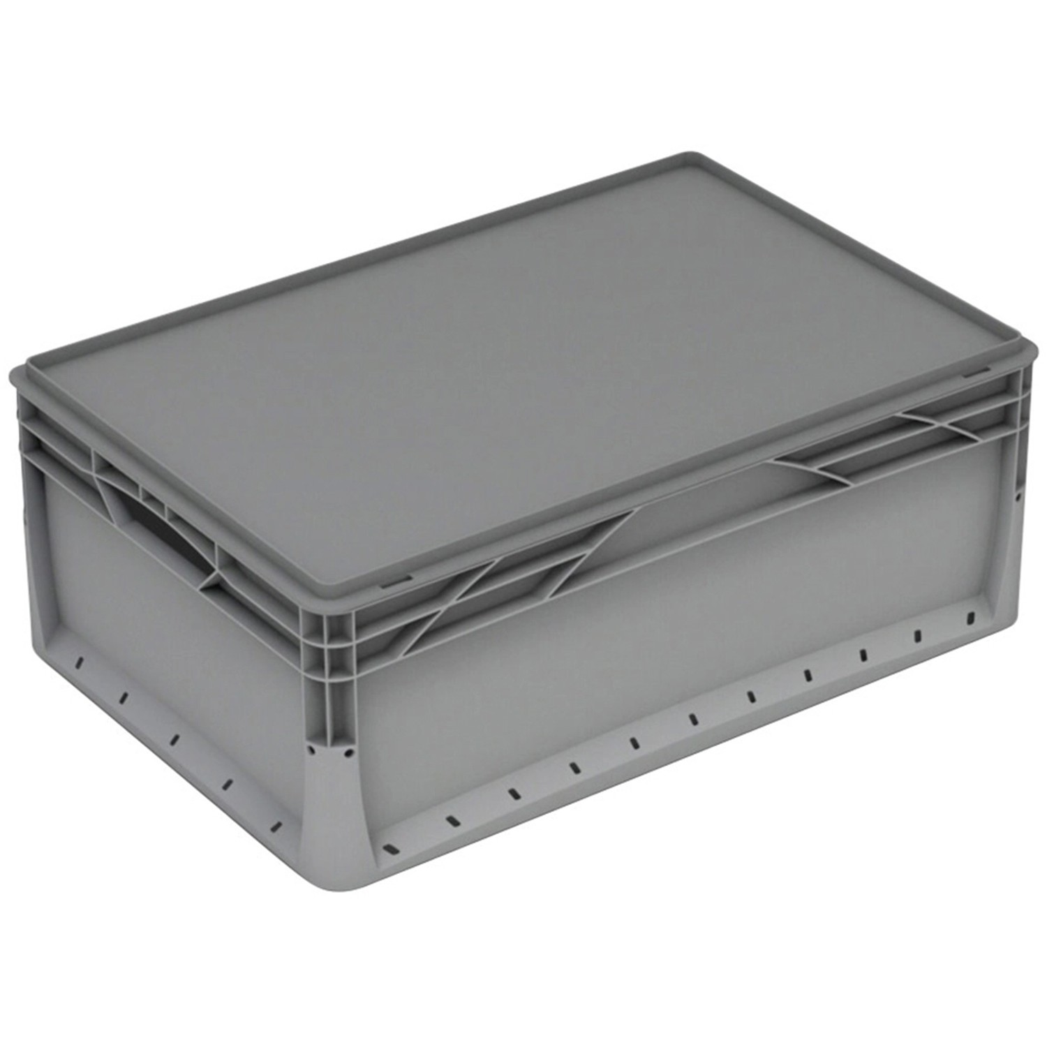 Eurobox-System Box Vollwand 22 cm x 40 cm x 60 cm Grau OBI