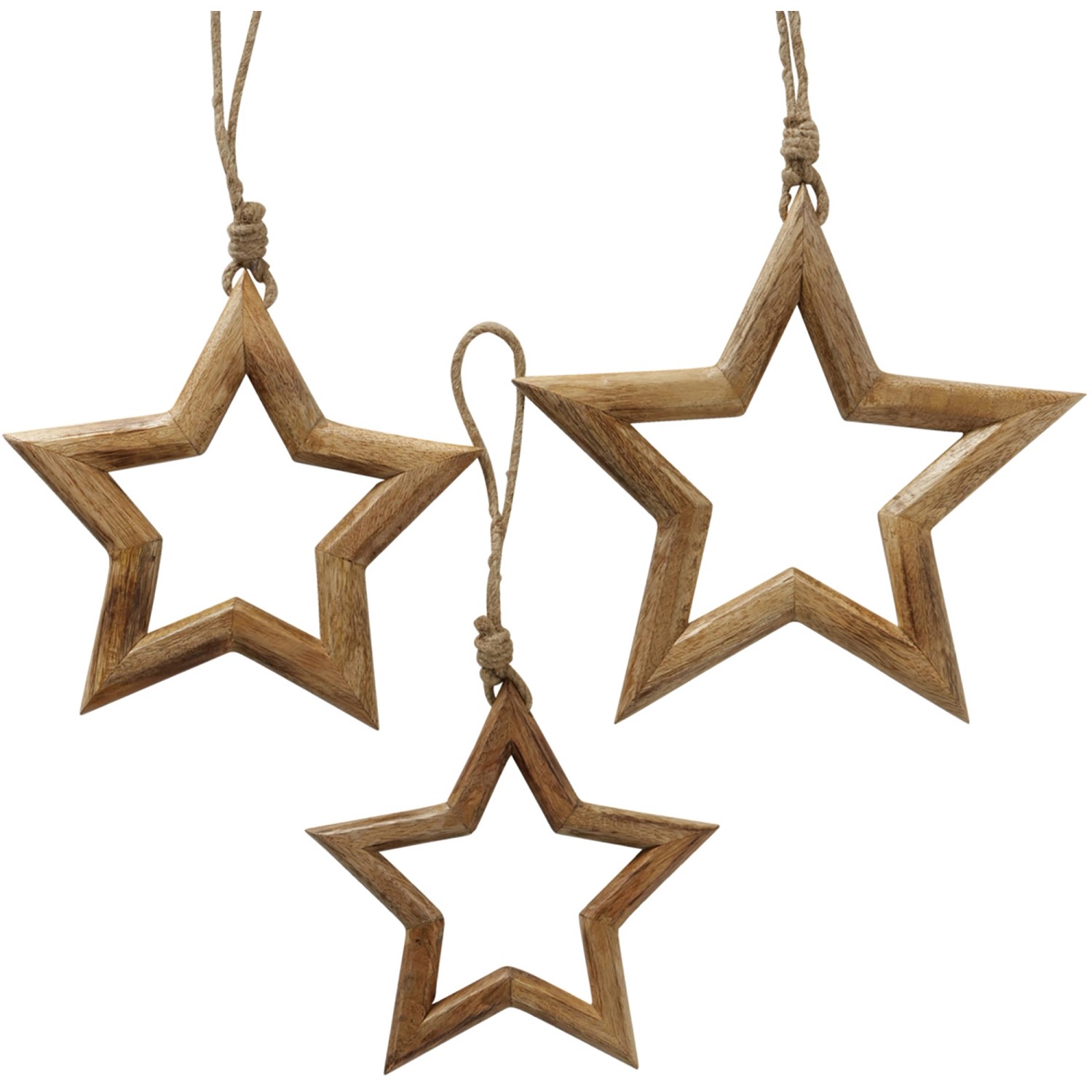 Boltze Anhänger Taliz 3er-Set Natur kaufen bei OBI