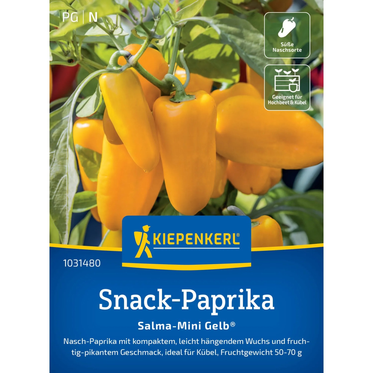 Kiepenkerl Mini Paprika Samen Salma Orange kaufen bei OBI
