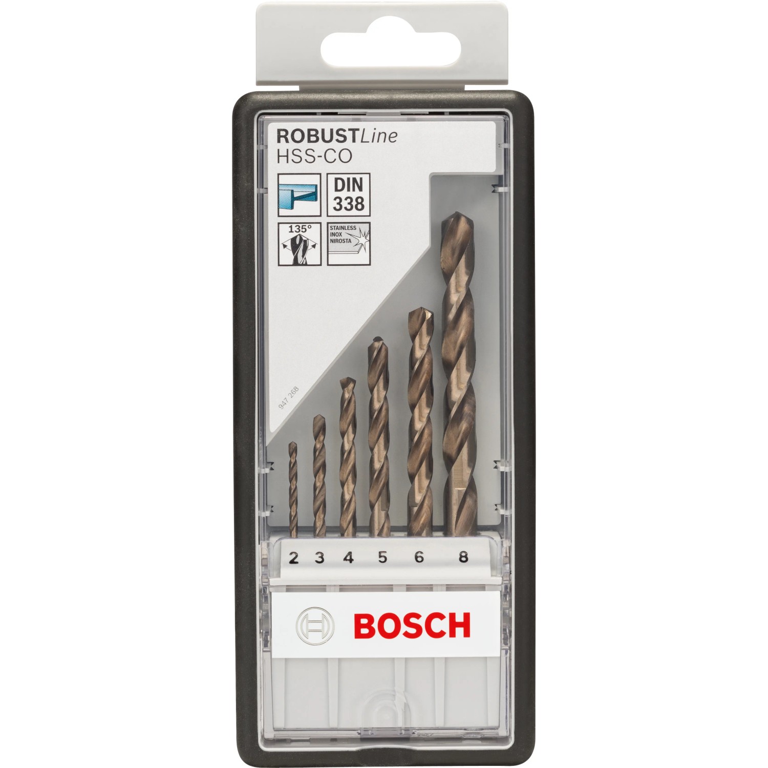 Bosch Metallbohrer-Set Pro Robust Line HSS-Co 6-teilig kaufen bei OBI
