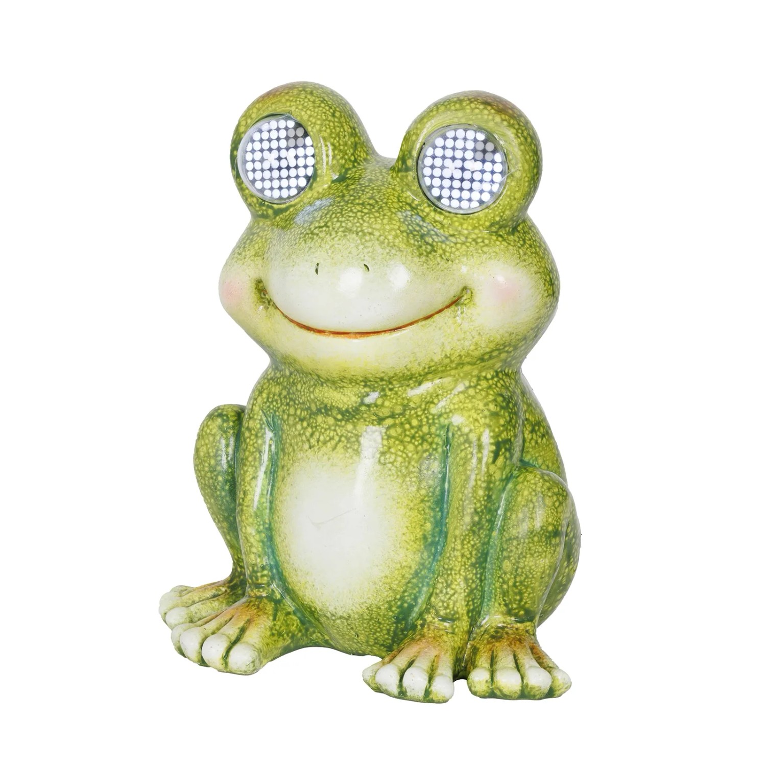 Lumineo Solar-Frosch Polyresin 17,2 cm x 20 cm x 24,5 cm Bunt kaufen ...