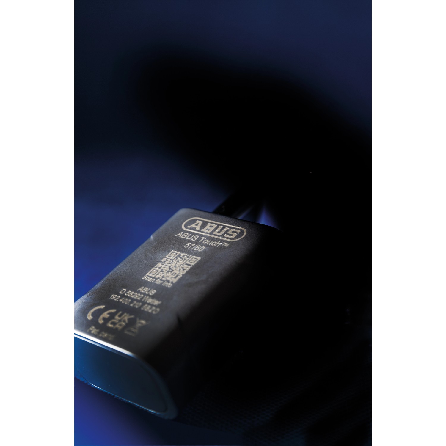 Abus Vorhangschloss Touch 57/50 Fingerprint Silber kaufen bei OBI