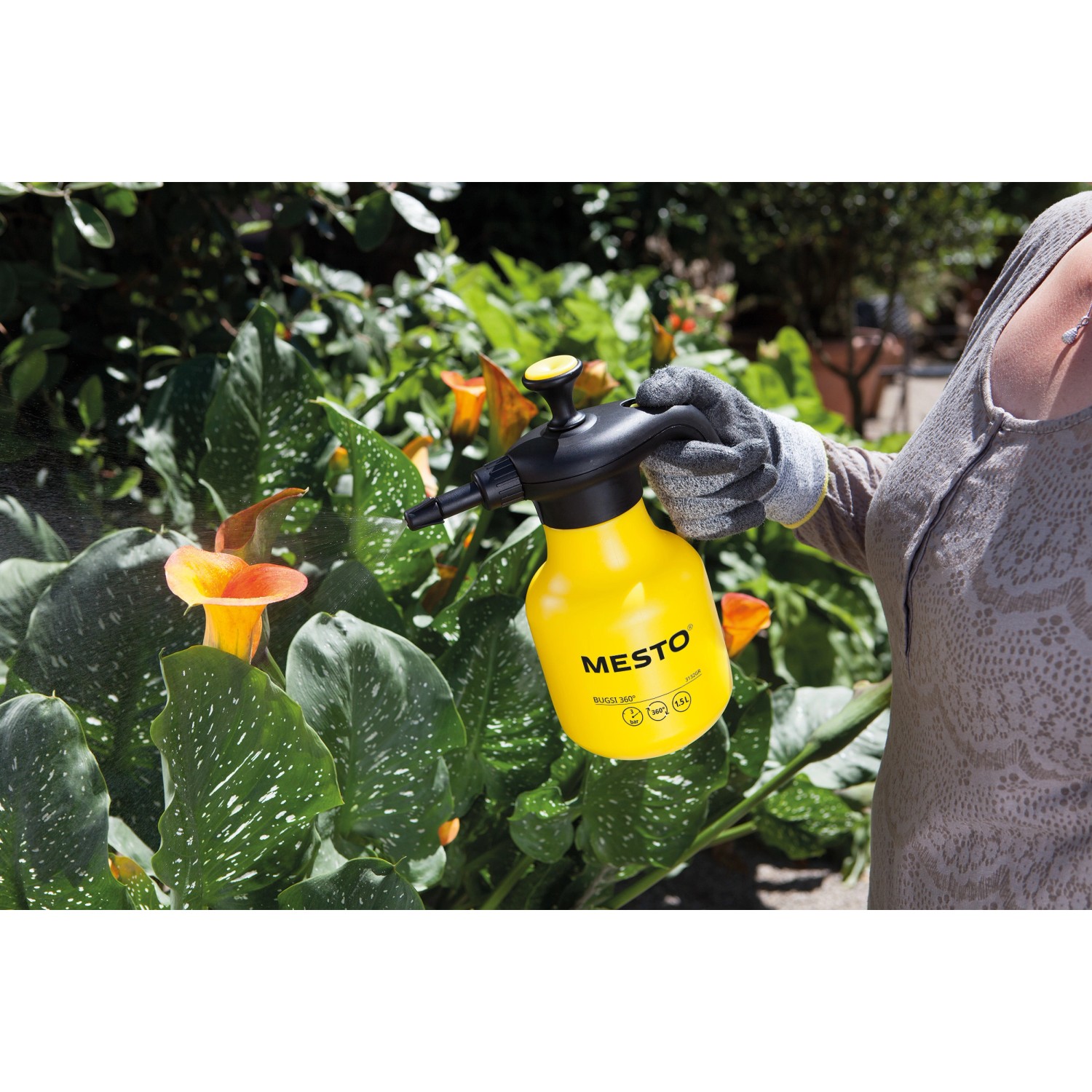 Drucksprüher Mesto Bugsi 360° 3132GR mit 3 bar 1,5 l kaufen bei OBI