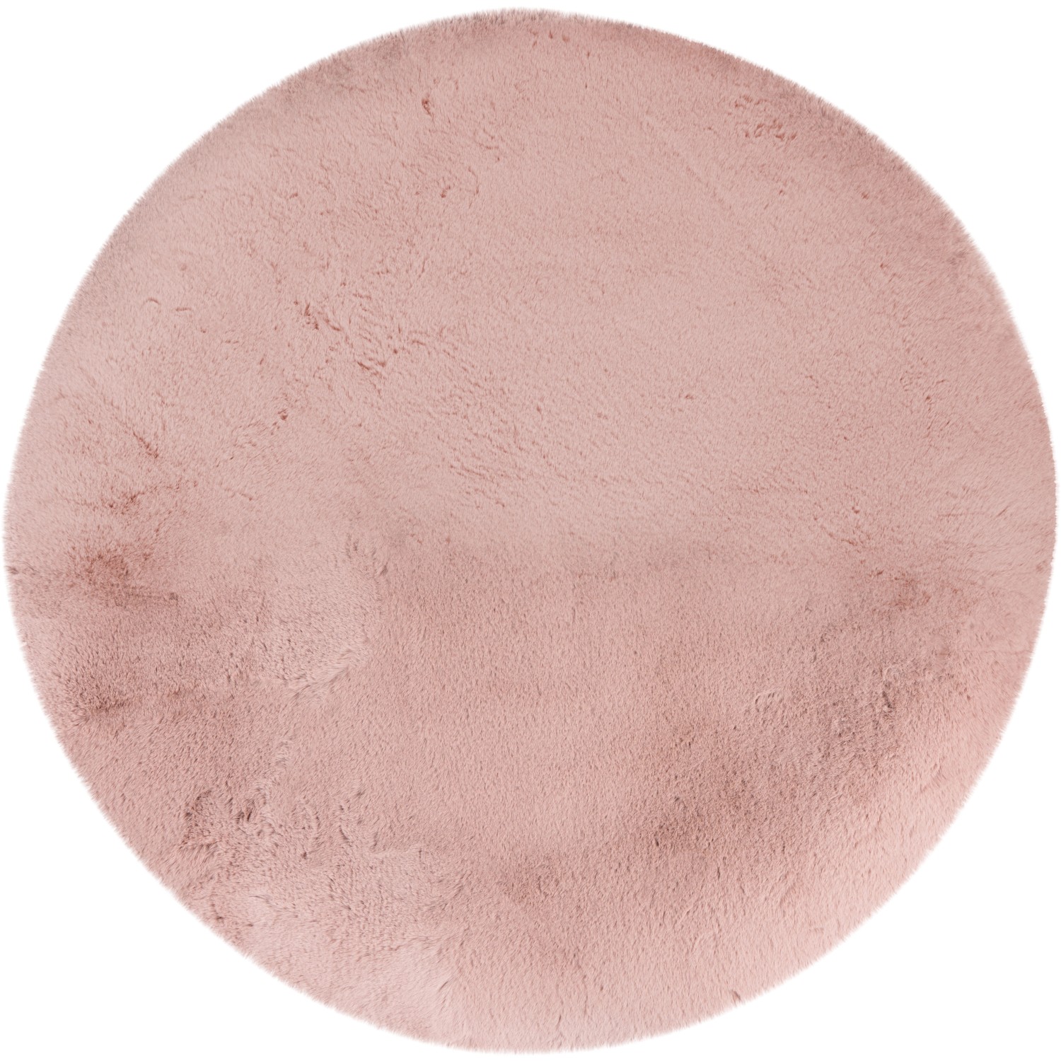 Lalee Teppich Heaven Rund Ø 120 cm Powder Pink kaufen bei OBI
