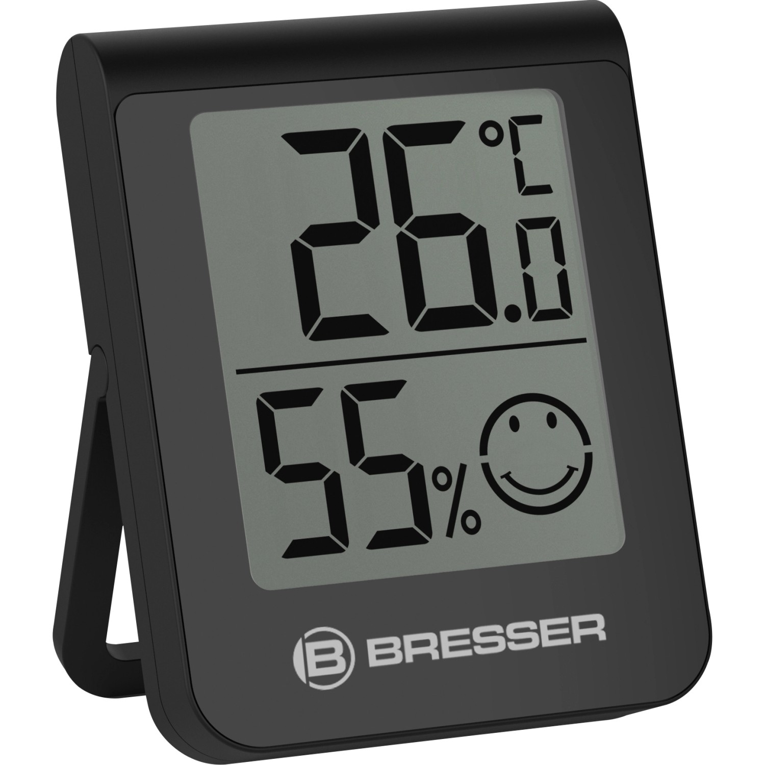 BRESSER HumiTemp Thermo- und Hygrometer 3er-Set Schwarz kaufen bei OBI