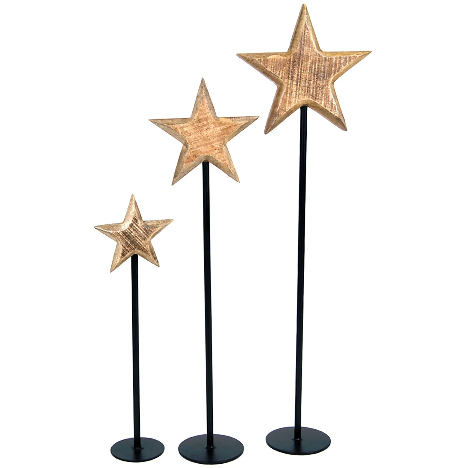 Holzstern zum Aufstellen 70 cm kaufen bei OBI