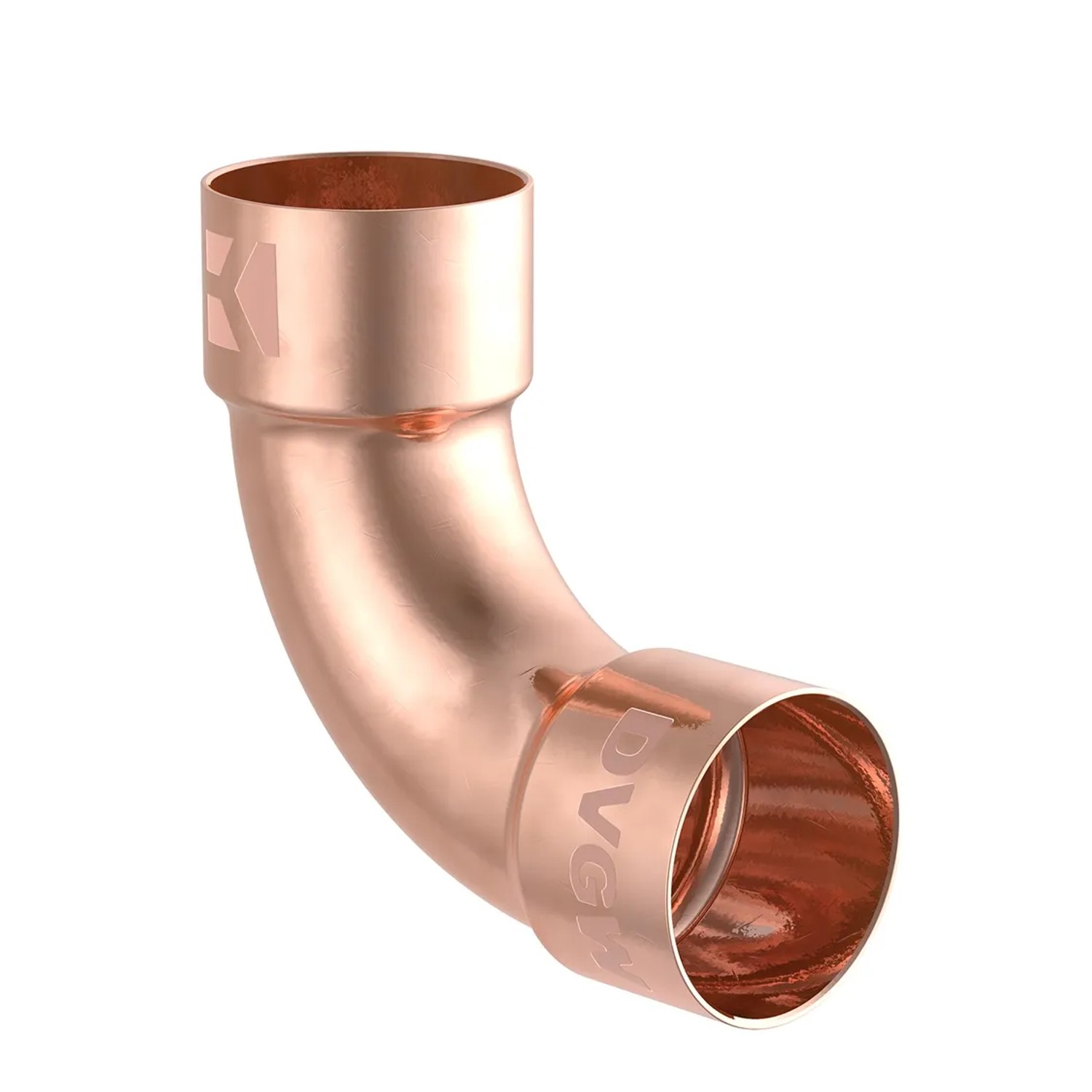 Kupfer Bogen 90 Grad