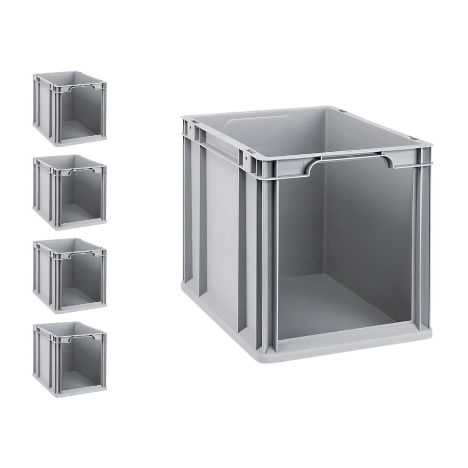 PROREGAL SparSet 5x Eurobox NextGen Store HxBxT 32 x 30 x 40 cm 30 ...