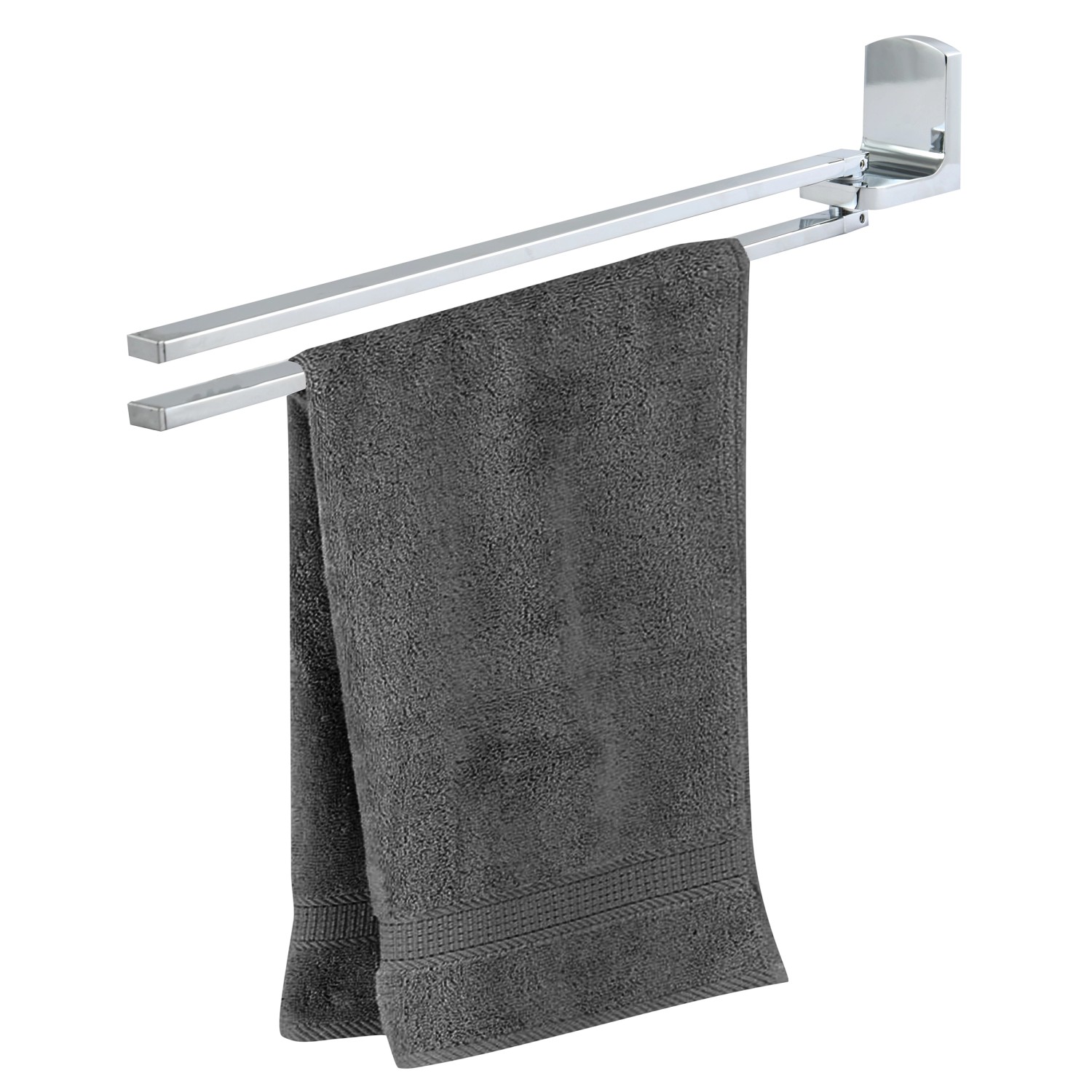 Spirella Handtuchstange 2-armig Taku 4,5 cm x 39 cm x 75 cm Chrom kaufen bei OBI