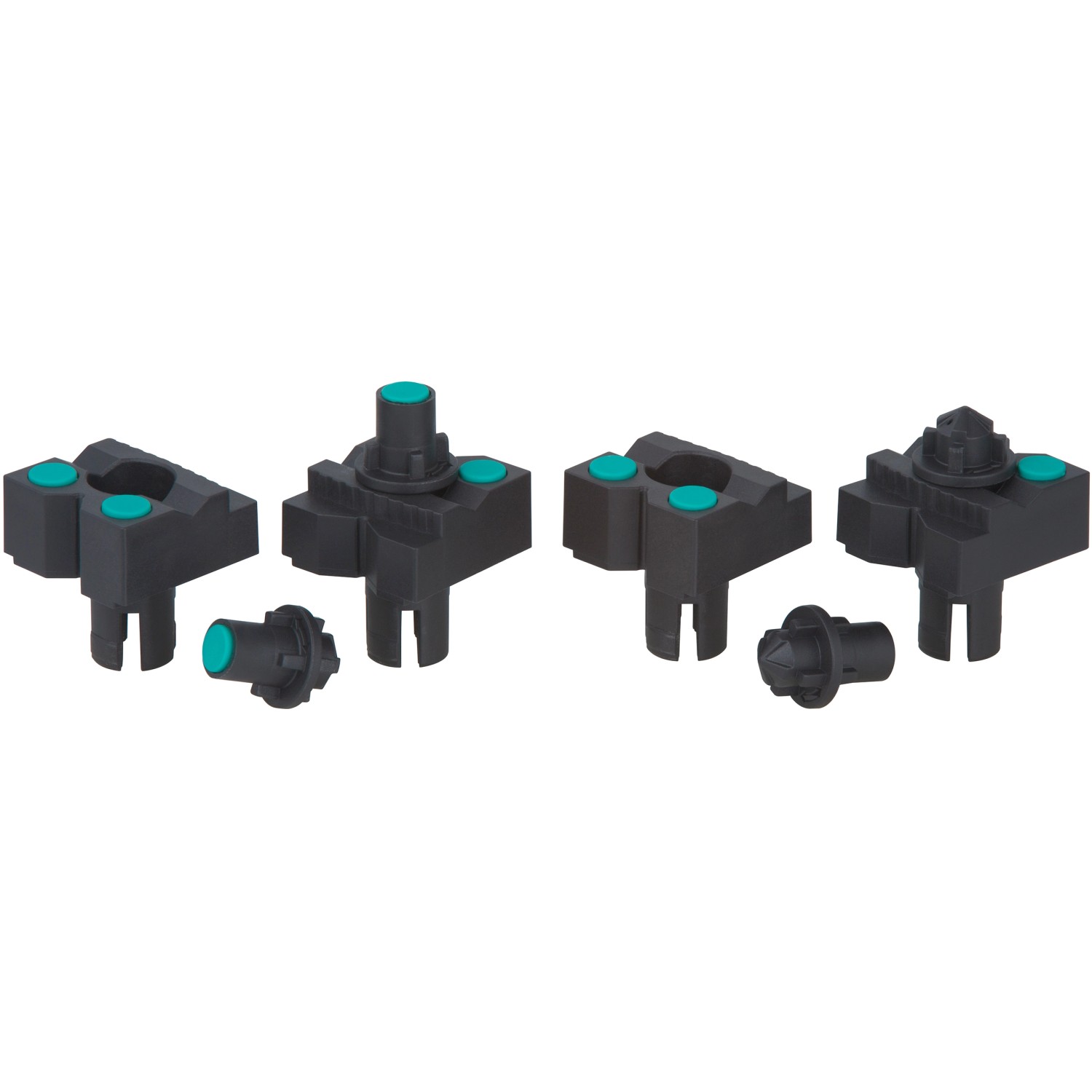 wolfcraft Spannbacken-Set mit Lackierspitzen 4 Stück kaufen bei OBI