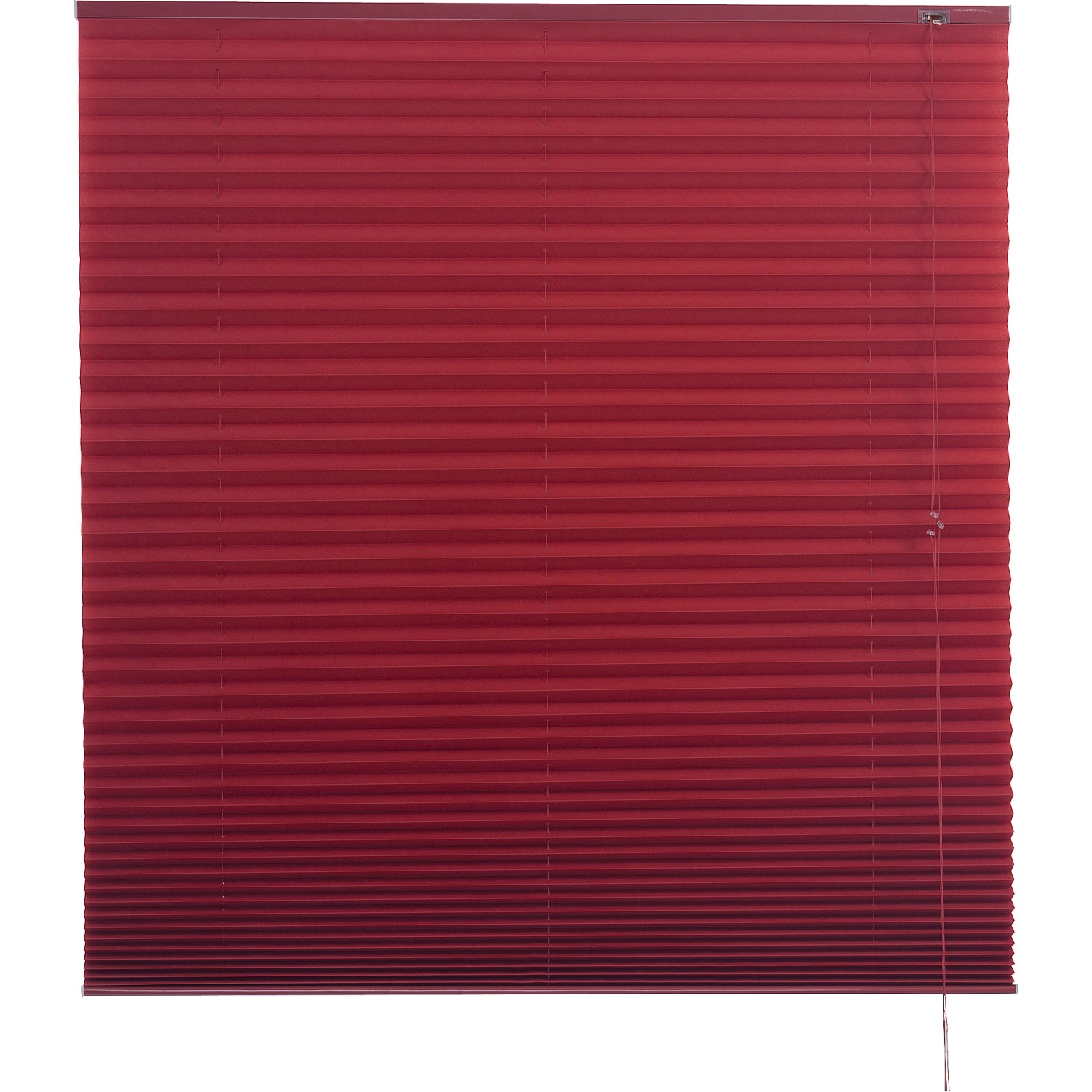 OBI Plissee Lorca 140 cm x 160 cm Rot kaufen bei OBI