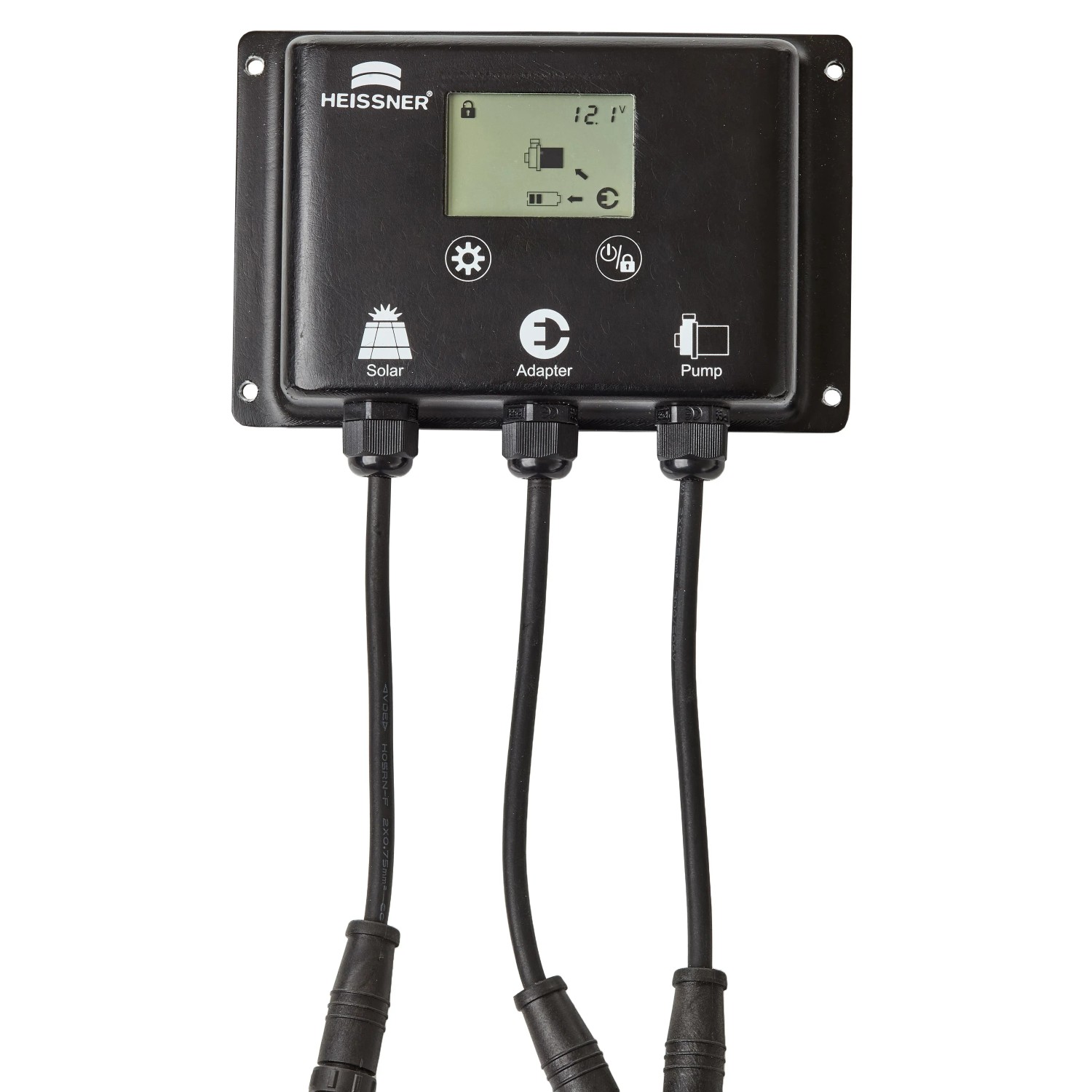 Heissner Solar-Teichpumpen-Set 1100 l/h HYBRID kaufen bei OBI