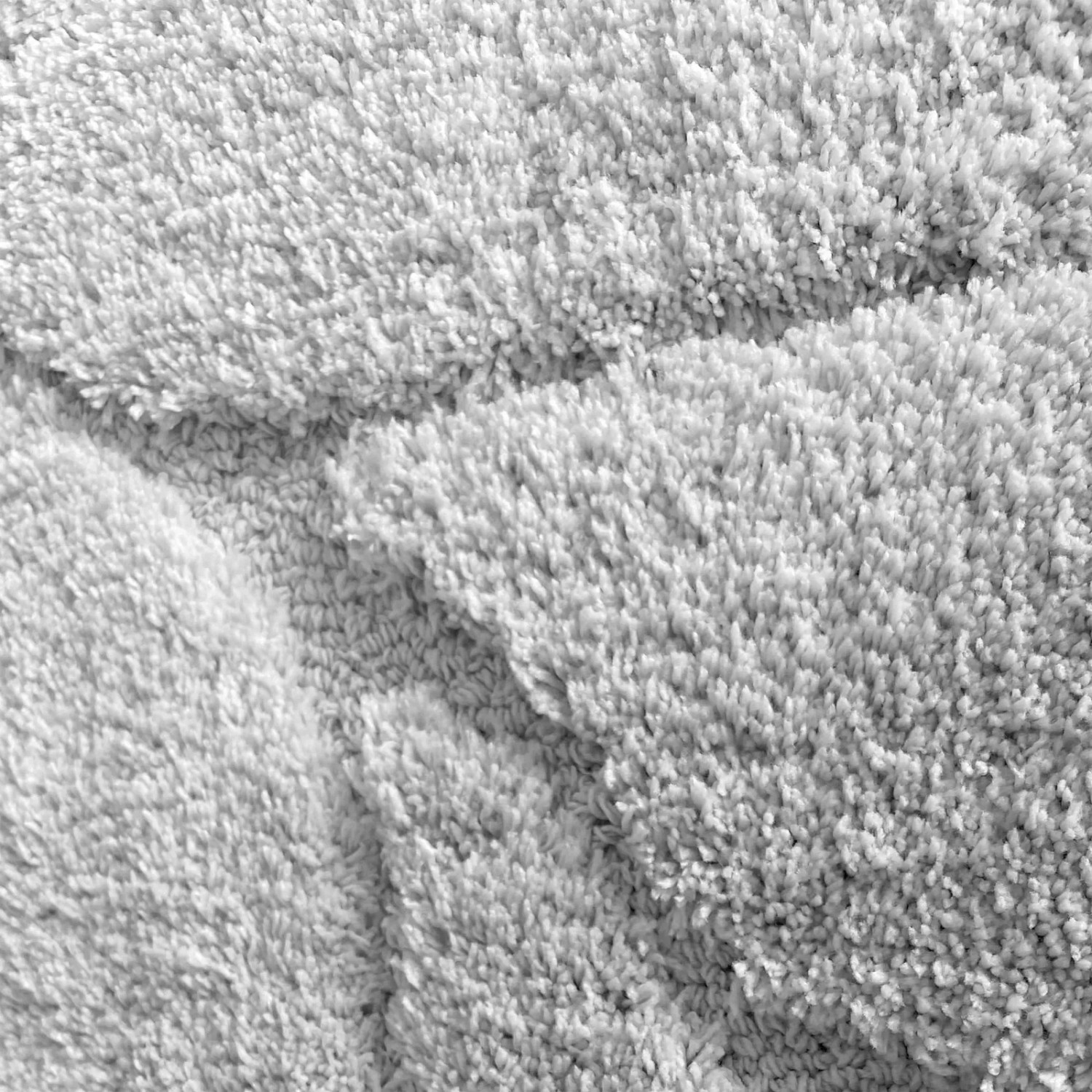 Karat Badteppich Maris Blattstruktur Silber 60 x 120 cm kaufen bei OBI