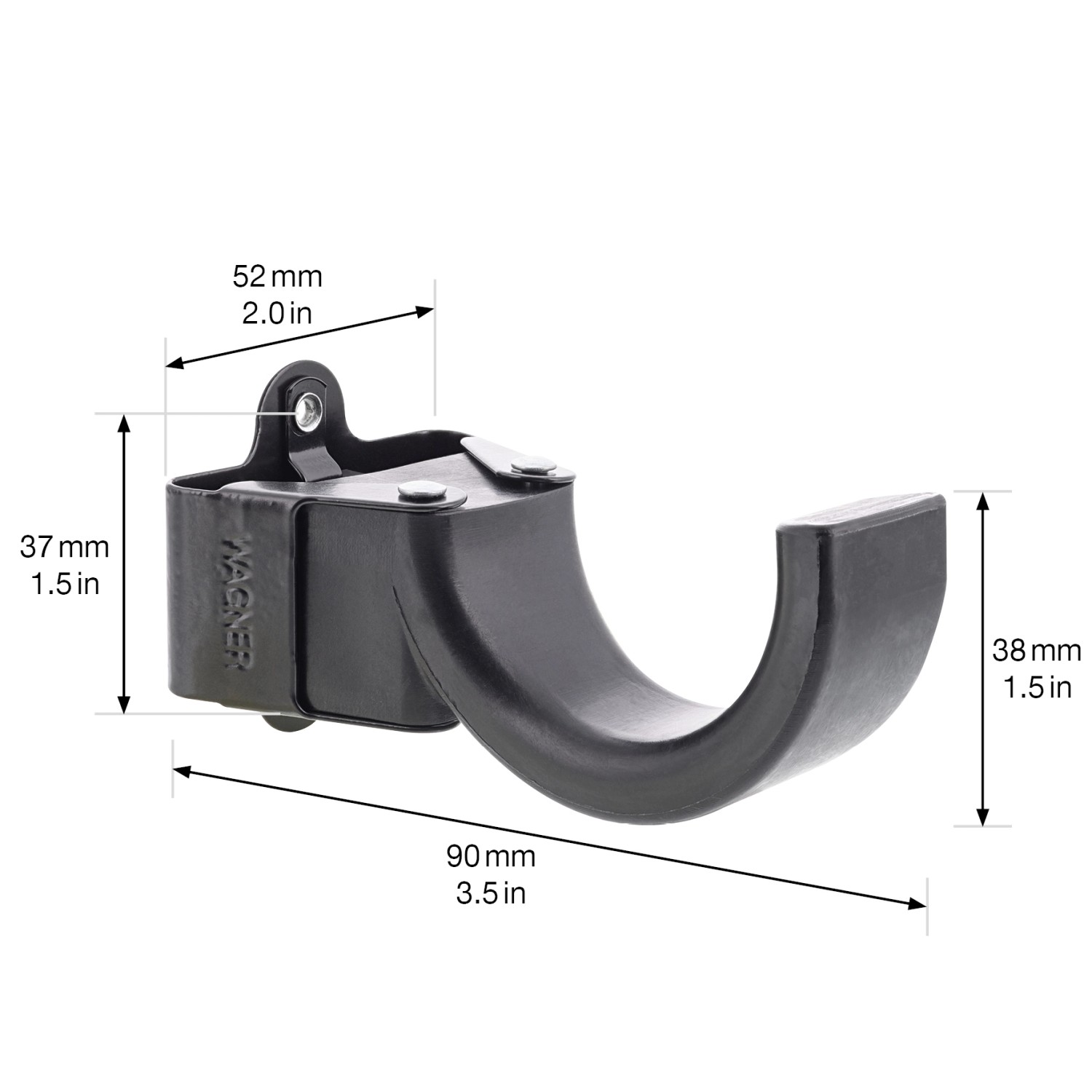 Wagner Hooks4tools Gerätehalter Hook 90 mm x 52 mm x 38 mm Verzinkt ...
