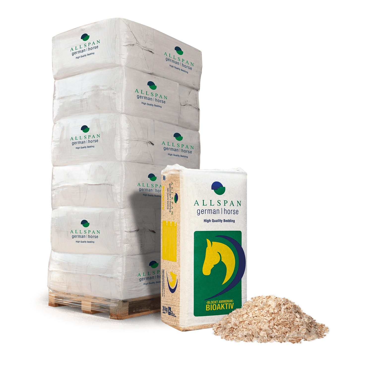 Allspan German Horse Holzspäne Bioaktiv 24kg kaufen bei OBI