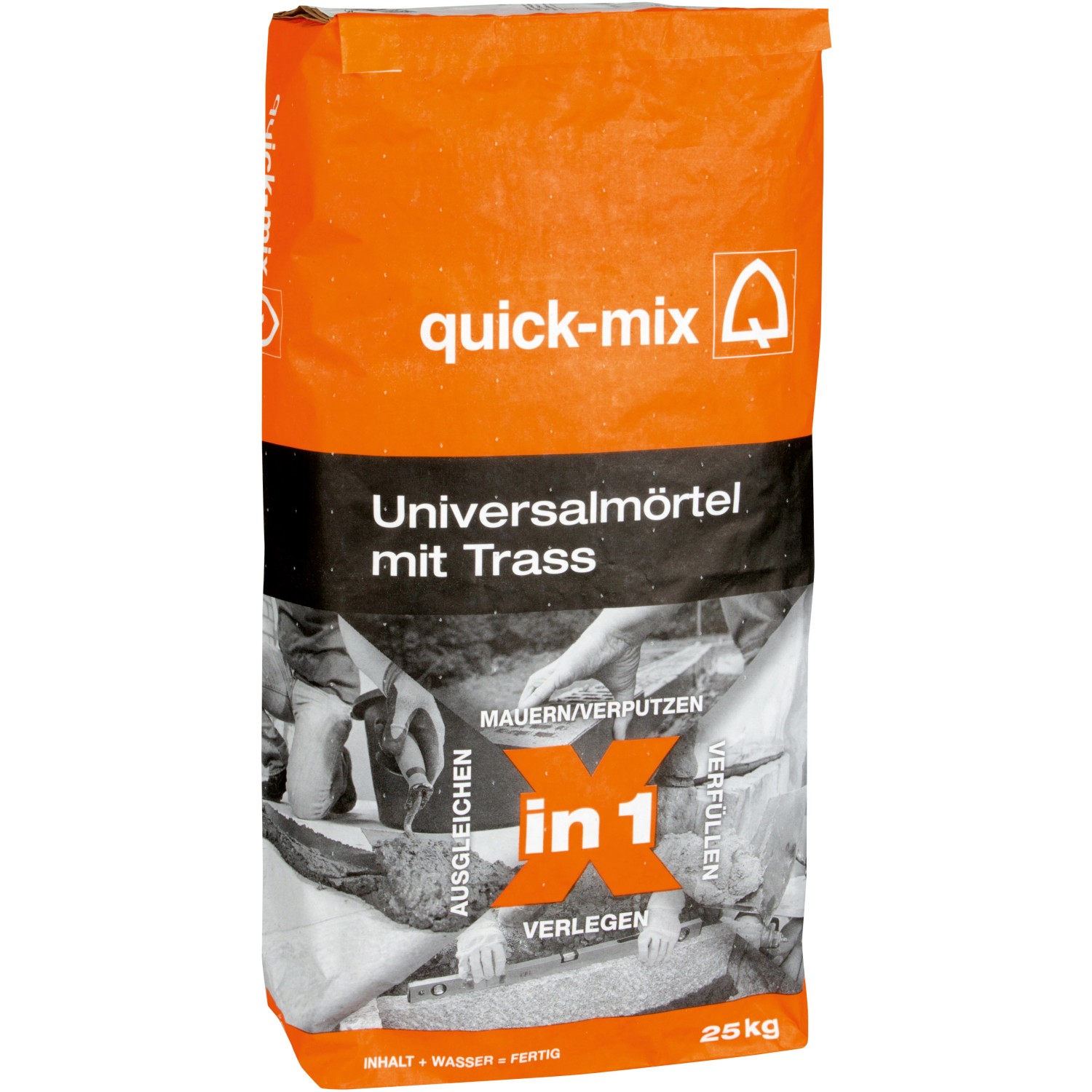Quick-Mix Universalmörtel X in 1 mit Trass Grau 25 kg kaufen bei OBI