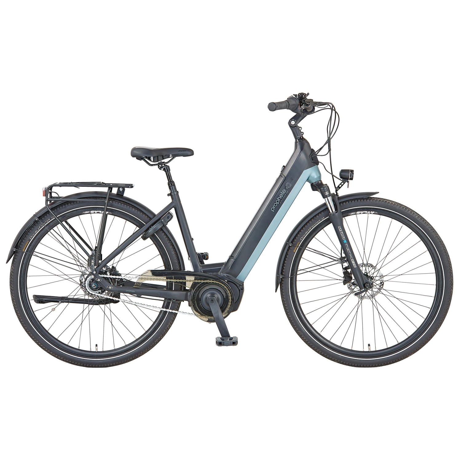 Prophete City E-Bike Geniesser 4.0 Damen Schwarz Matt-Silber 28" kaufen bei OBI