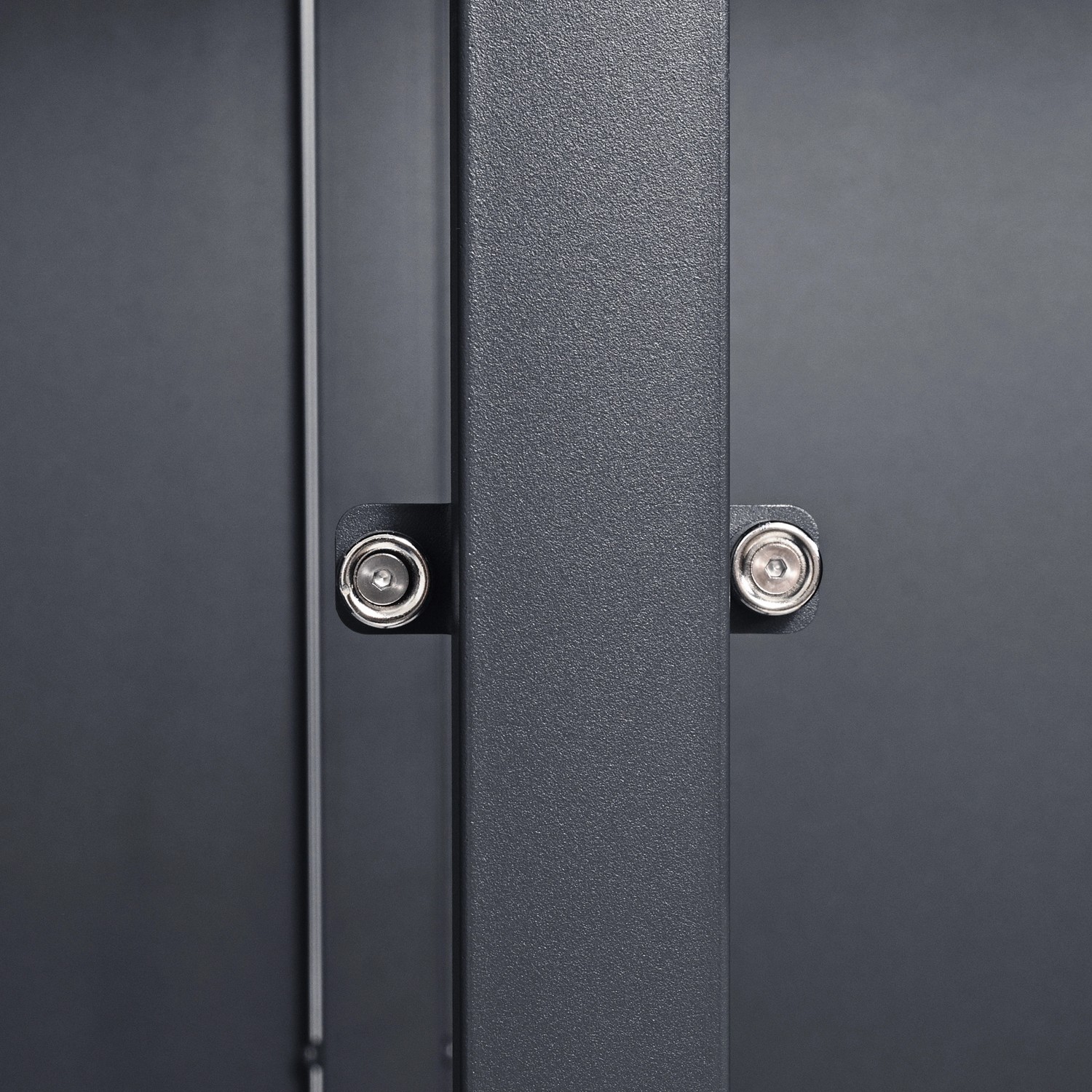 Axi Mülltonnenbox Lucas Metall 4 x 240 l Anthrazit/Holzoptik kaufen bei OBI