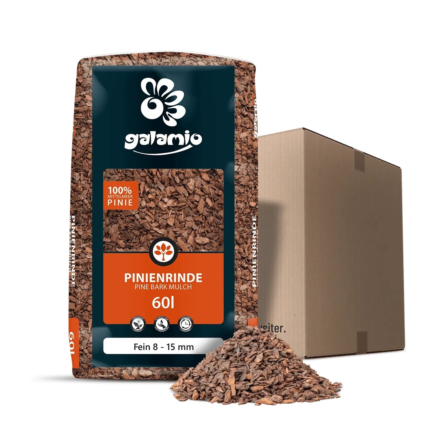 Galamio Pinienrinde Fein 60l kaufen bei OBI