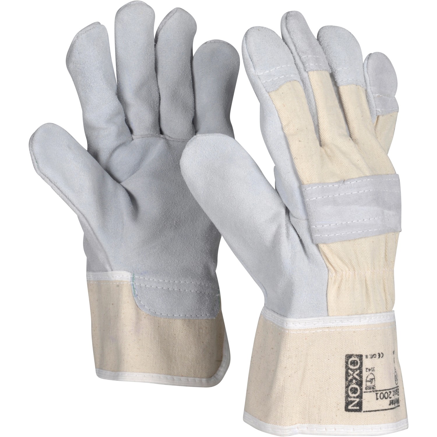 OX-ON Handschuh Worker Basic 2001 Grau-Beige Gr. 10 kaufen bei OBI