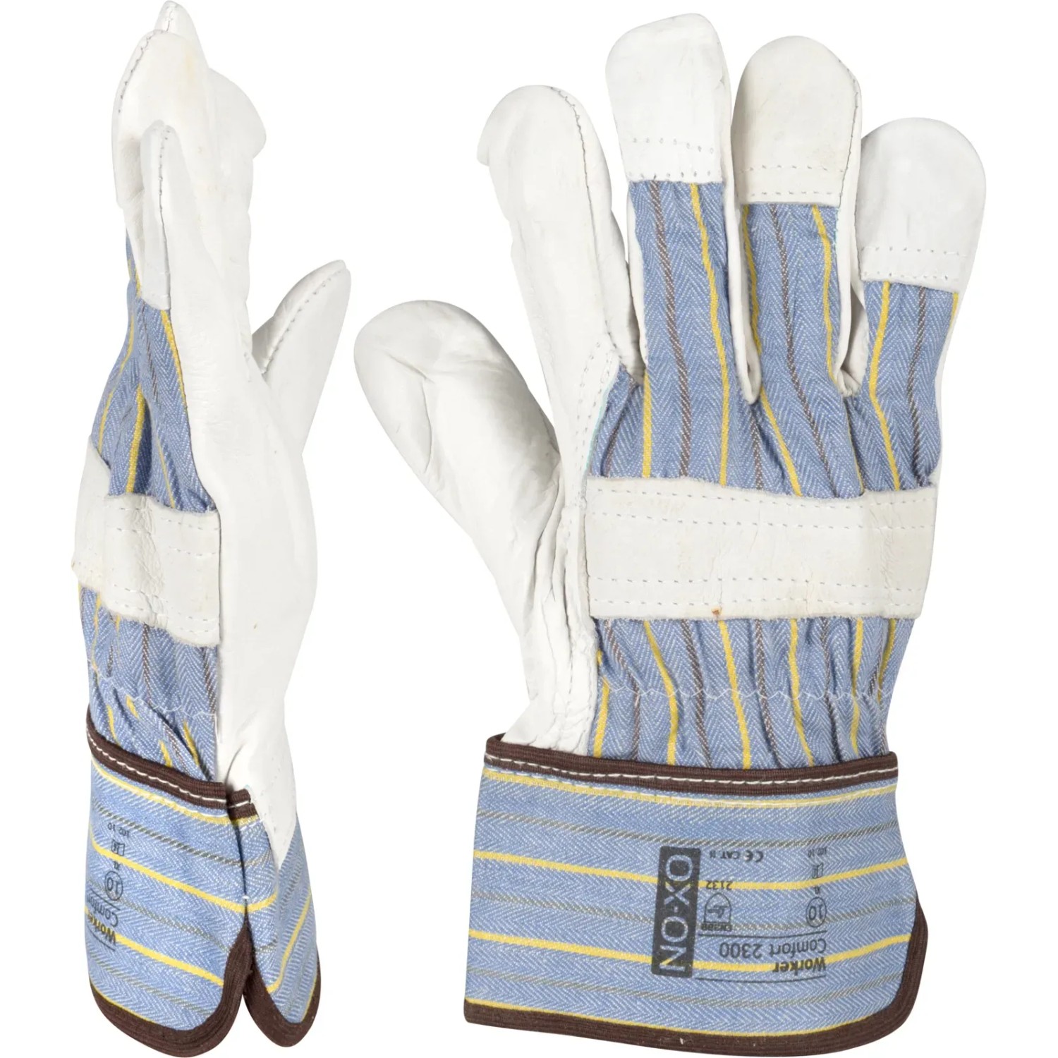 OX-ON Handschuh Worker Comfort 2300 Blau-Weiß Gr. 11 kaufen bei OBI