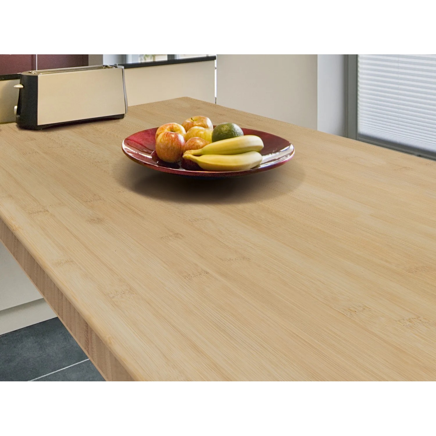 Massivholz Arbeitsplatte Bambus 240 cm x 63,5 cm x 2,7 cm kaufen bei OBI