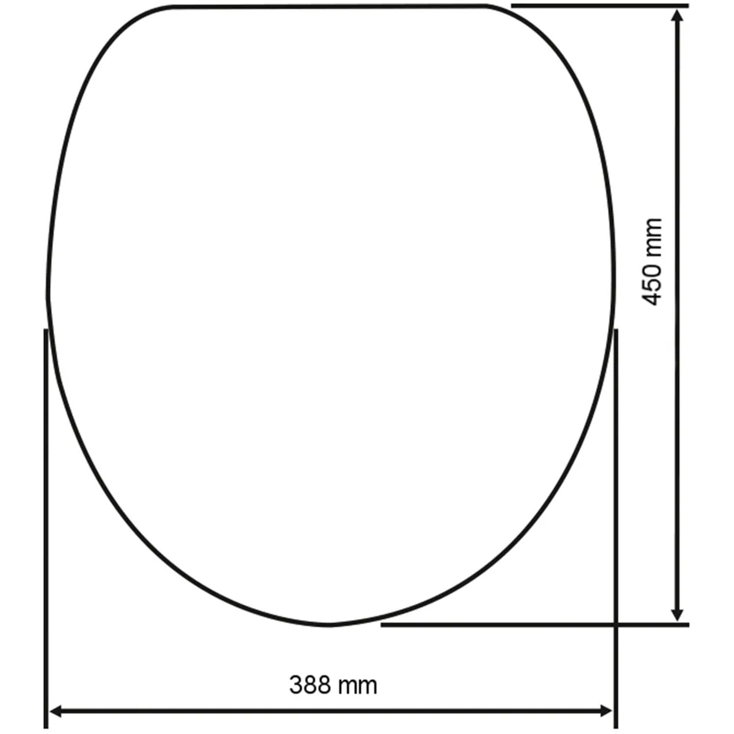 Wenko WC-Sitz Shell Heart Duroplast Acryl kaufen bei OBI