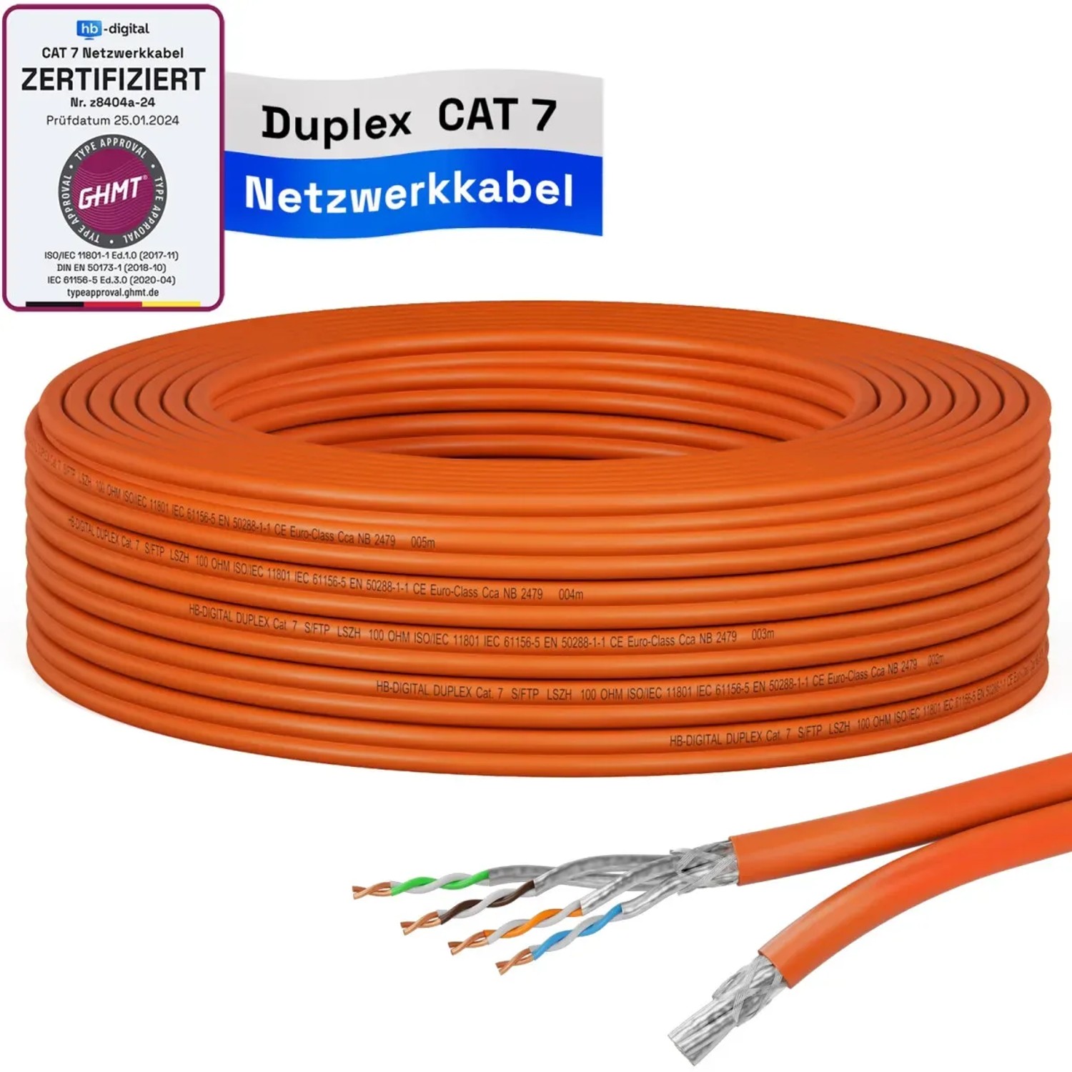 Duplex Kabel Cat 7