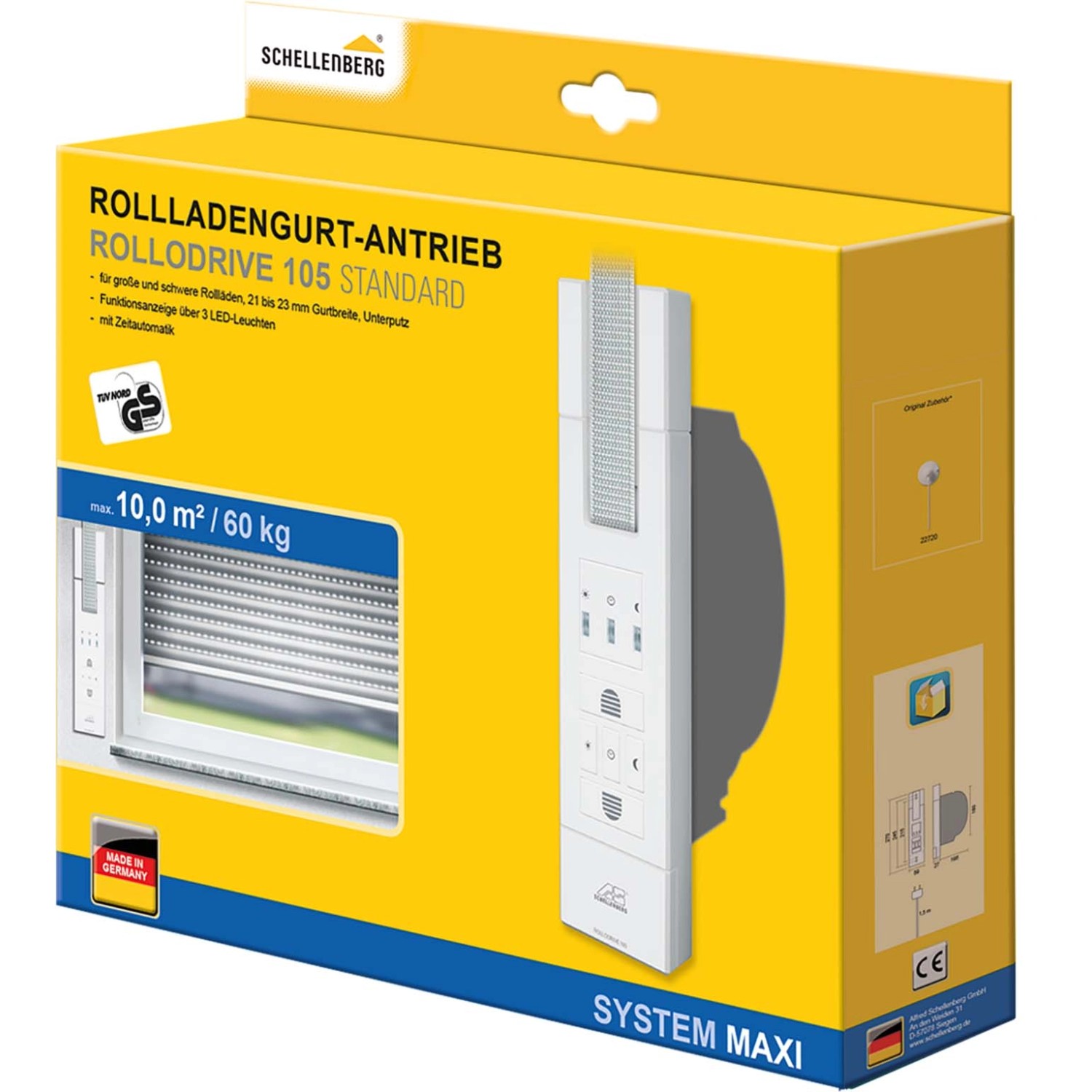 Schellenberg Rollladengurtantrieb RolloDrive 105 Standard kaufen bei OBI