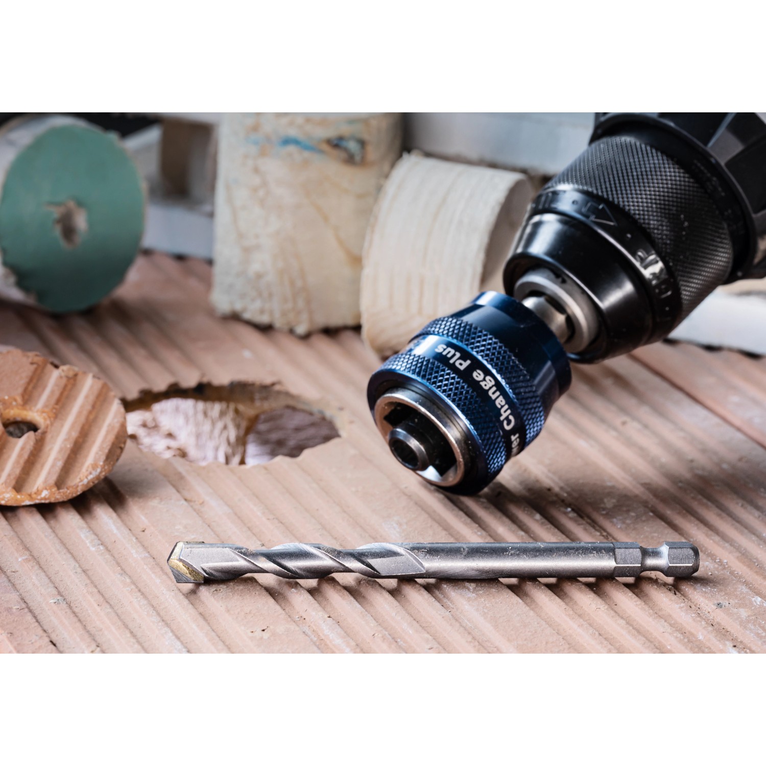 Bosch Expert Power Change Plus HSS-G Zentrierbohrer 7,15 mm x 105 mm ...