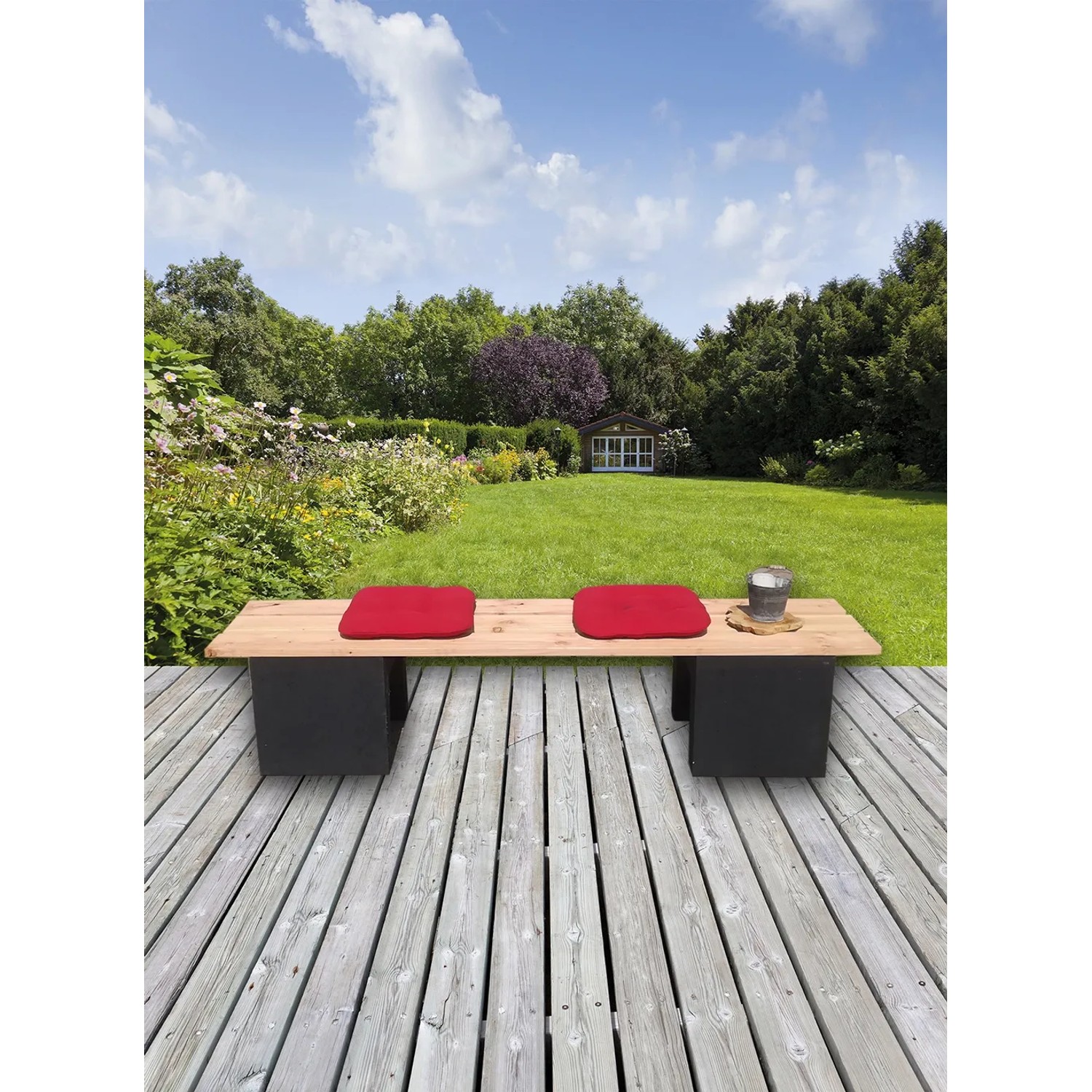 Beton U-Stein Anthrazit 40 cm x 50 cm x 40 cm kaufen bei OBI