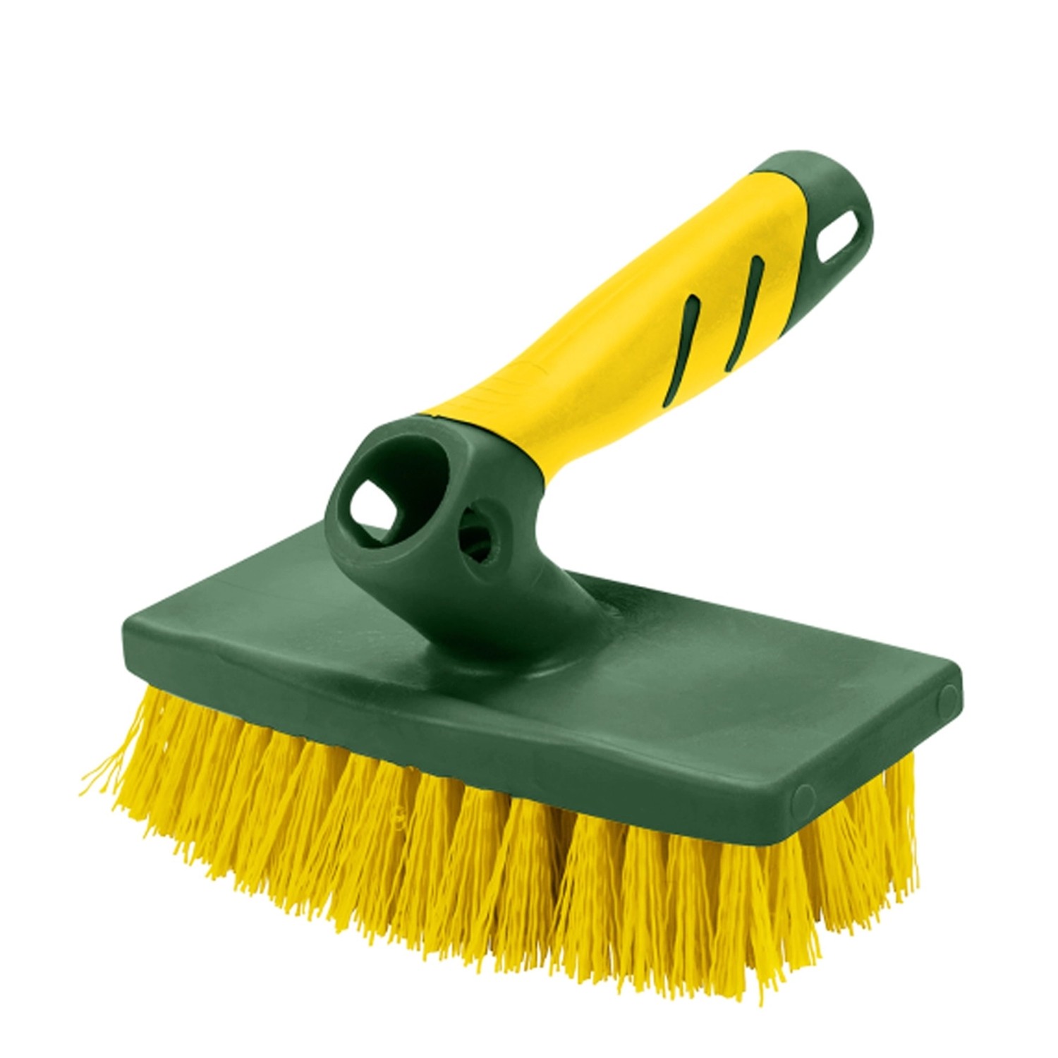 Steuber Schrubber Bürste Grün Gelb kaufen bei OBI