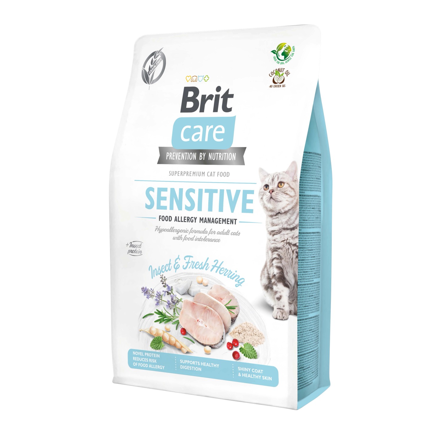 Brit Care Katzen-Trockenfutter Adult Sensitive Chicken 2 kg kaufen bei OBI