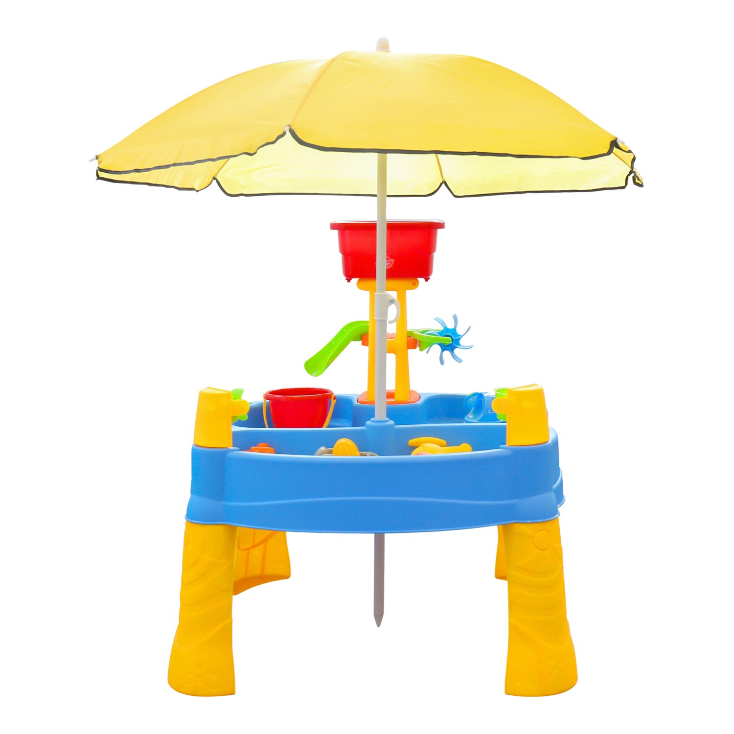 Sunny Aqua Explorer Sand- und Wasserspieltisch Gelb-Blau kaufen bei OBI