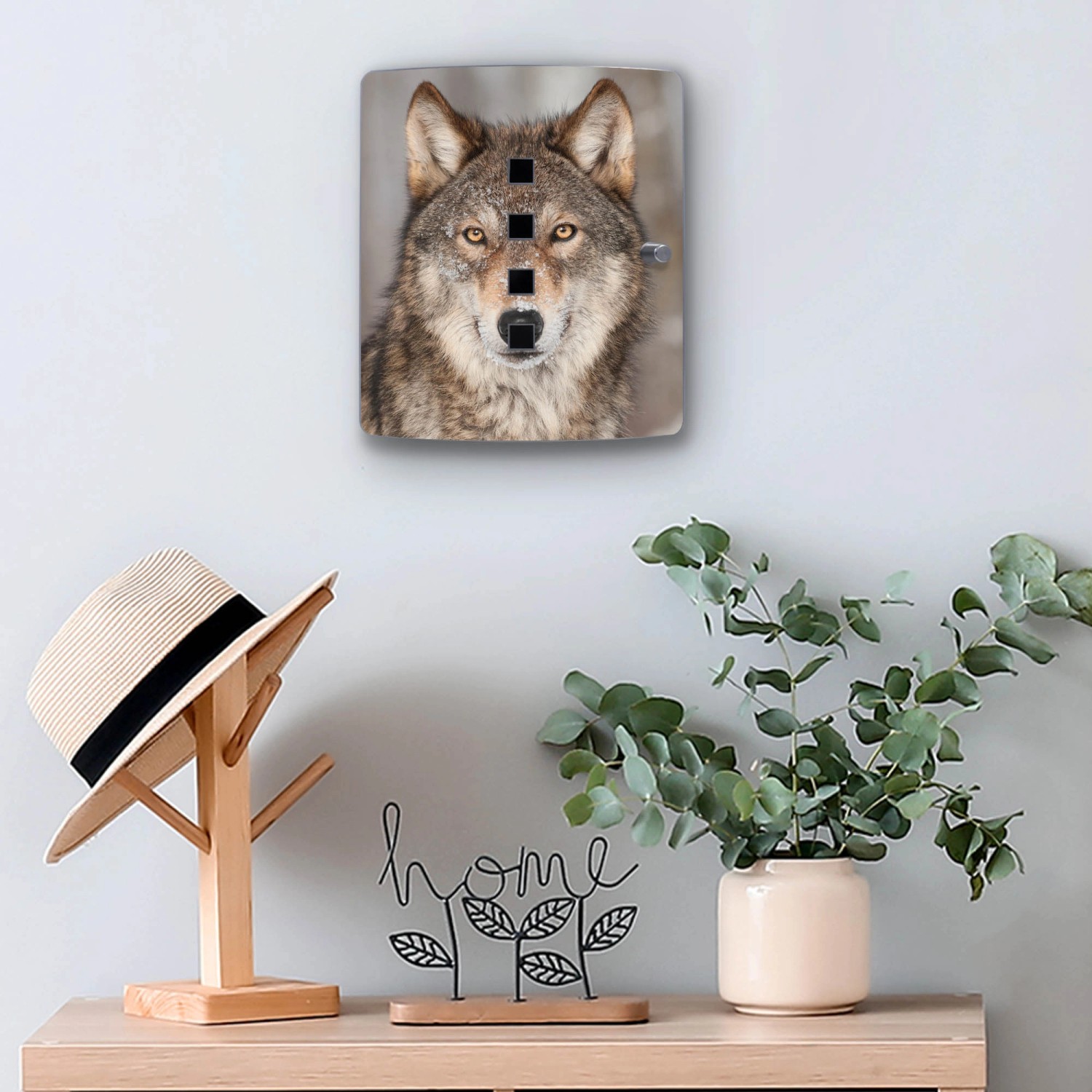 Banjado Design Schlüsselkasten Aus Edelstahl Für 10 Schlüssel 24x21 ...