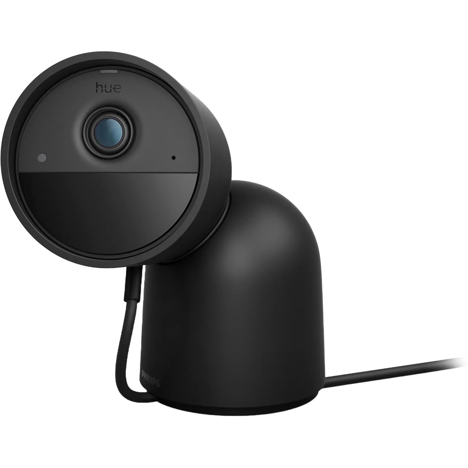 Philips Hue Kamera Secure Kabelgebunden mit Standfuß Schwarz kaufen bei OBI