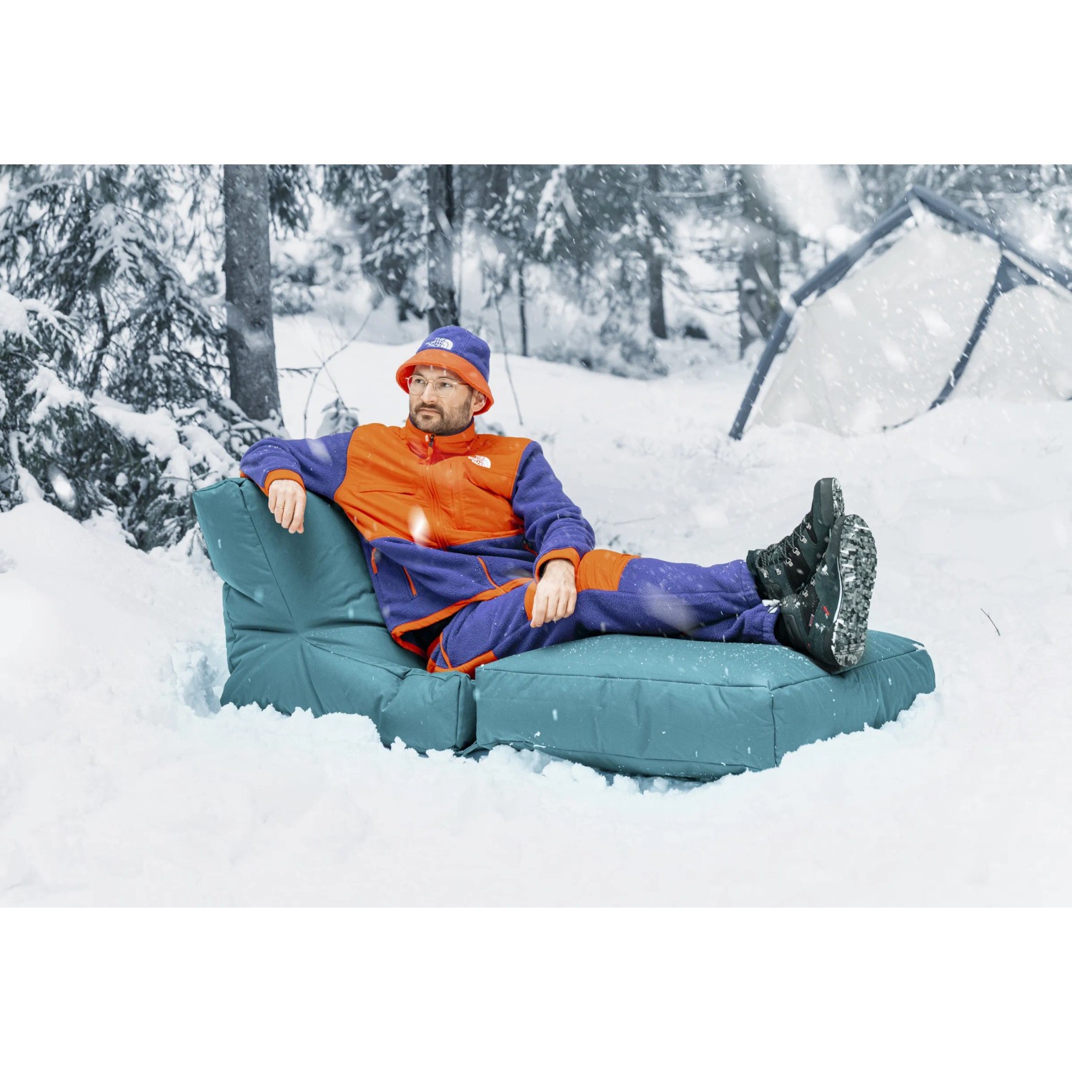 Sitting Point Sitzsack Twist Scuba 300 l Rose kaufen bei OBI