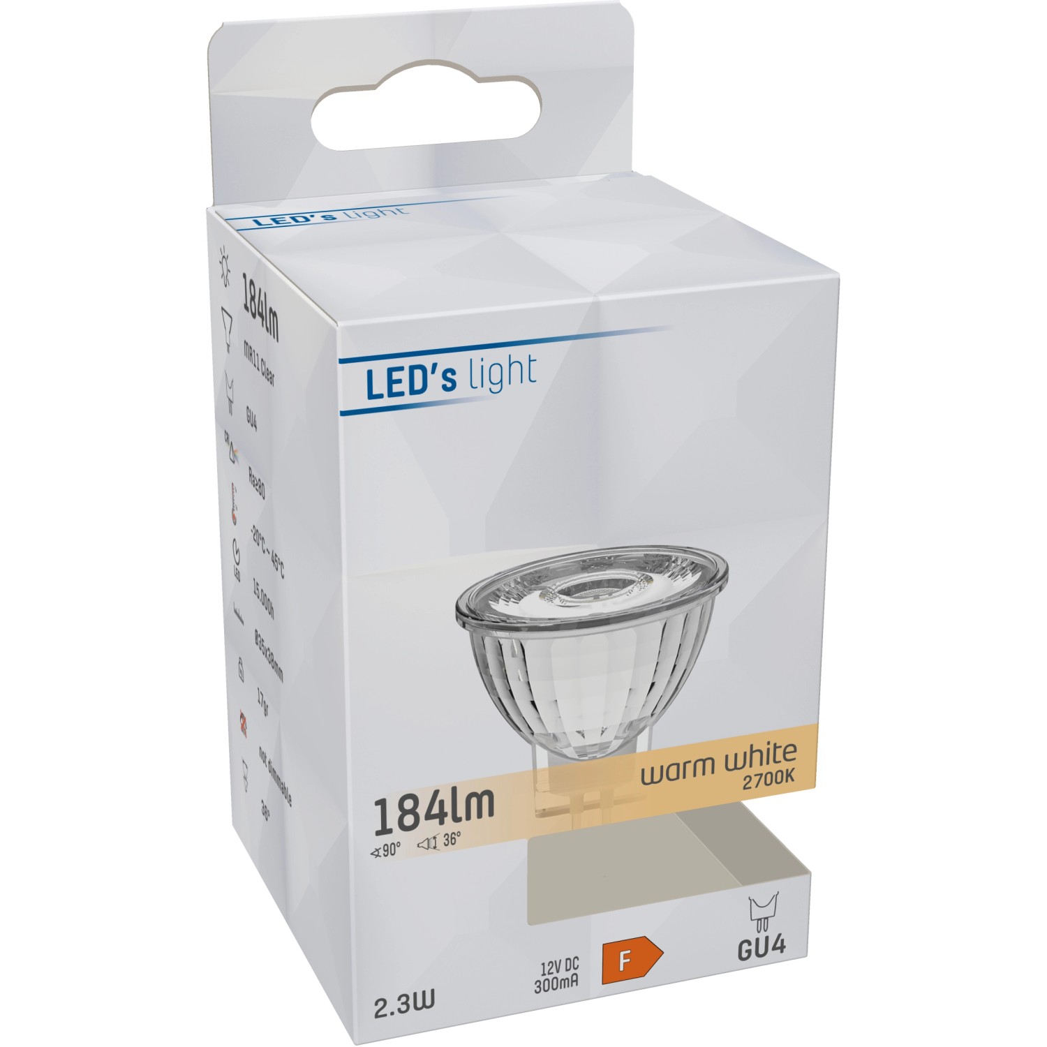 LED-Spot GU4 MR11 2,3 W 184 lm Ø 3,5 cm x 3,8 cm kaufen bei OBI