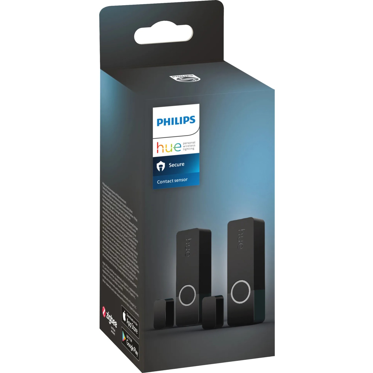 Philips Hue Kontaktsensor Secure 2er-Pack Schwarz kaufen bei OBI