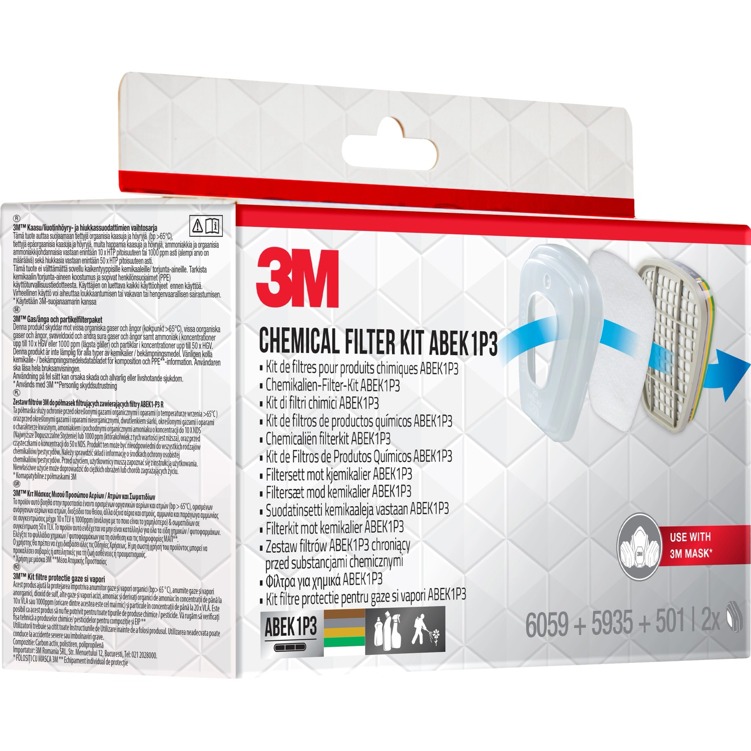 3M Pestizid-Filterkit 6004BC1 ABEK1P3 kaufen bei OBI