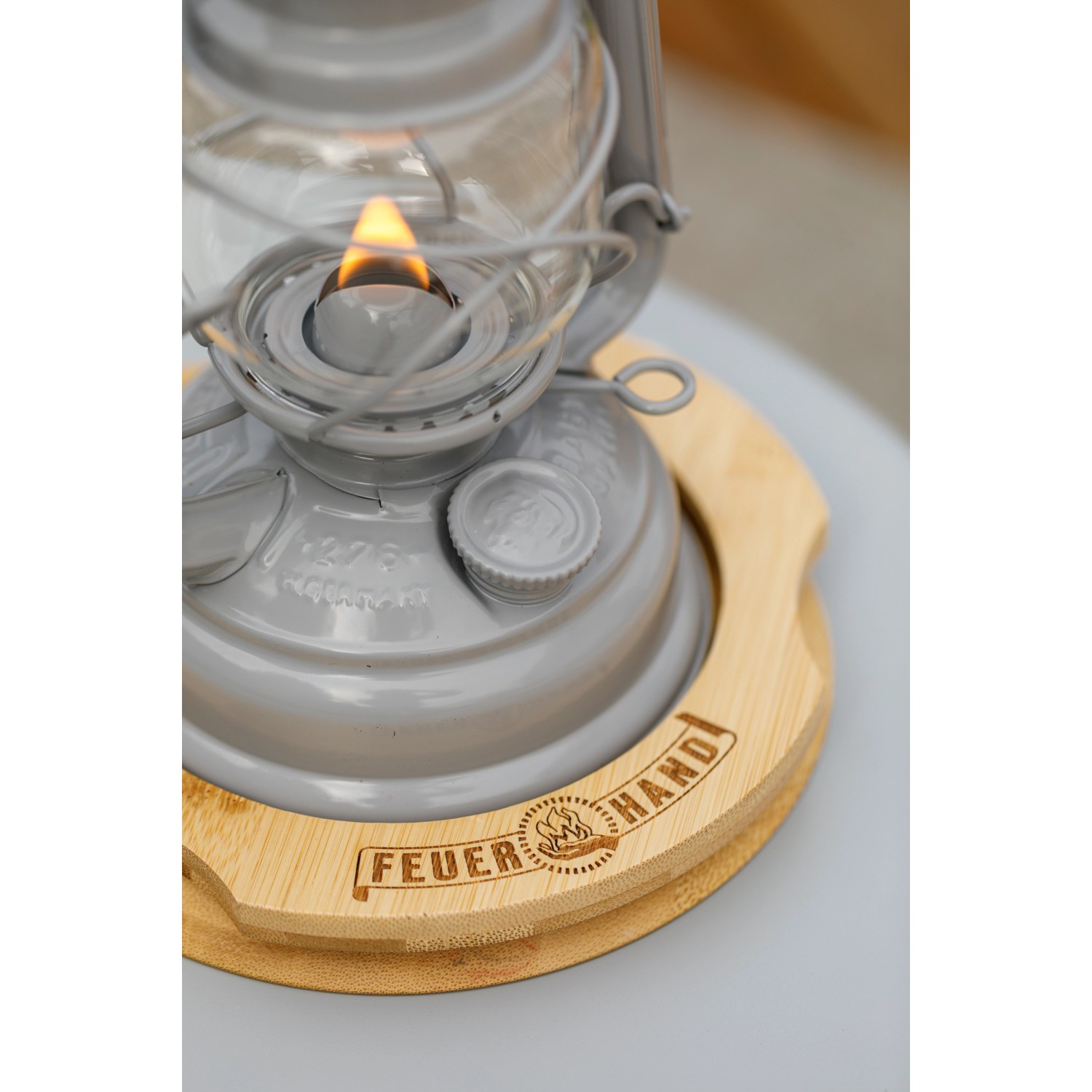 Feuerhand Untersetzer Bambus für Sturmlaterne Baby Special kaufen bei OBI