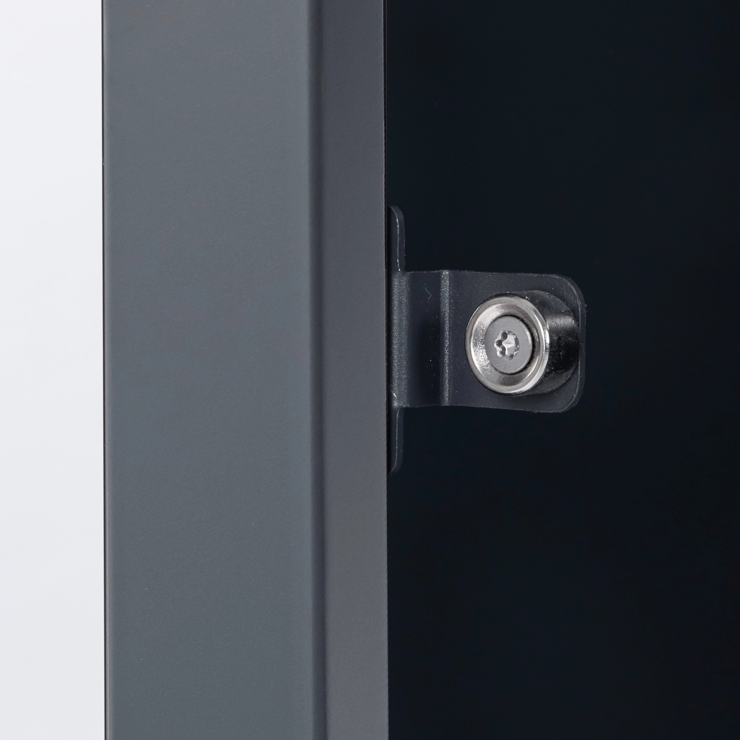 Axi Mülltonnenbox Lucas Metall 3 x 240 l Anthrazit/Holzoptik kaufen bei OBI