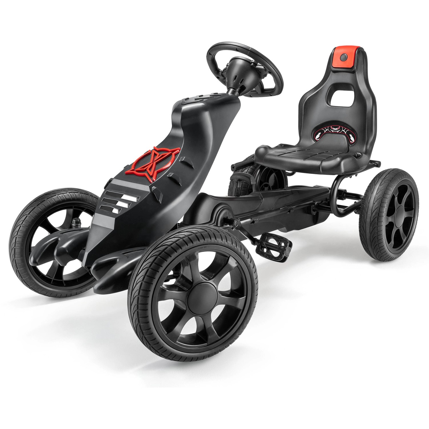 Xootz Go-Kart Venom 114 cm x 62 cm x 62 cm Schwarz kaufen bei OBI