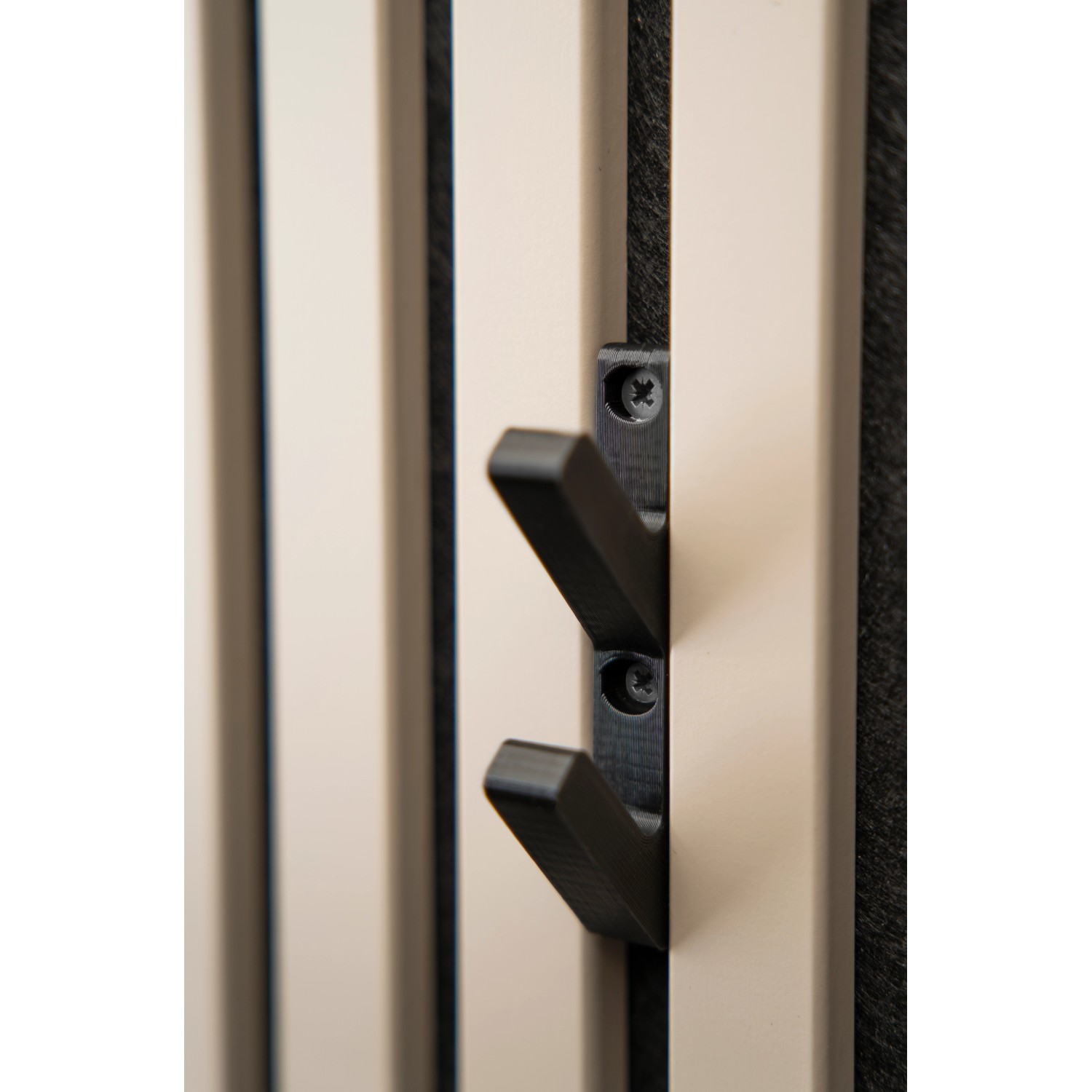 Denpanels 3D Haken 2 Stück Schwarz kaufen bei OBI