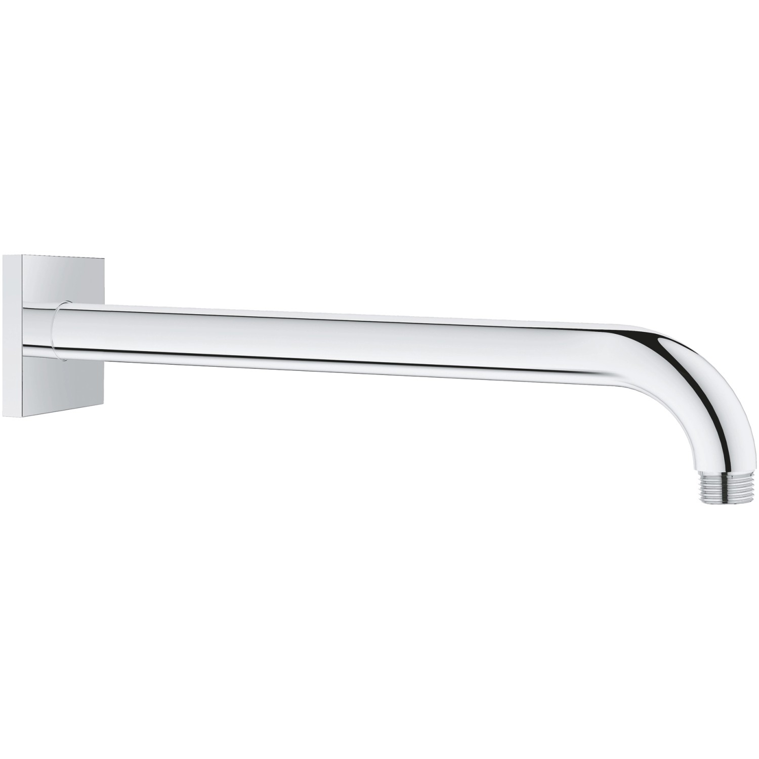 Grohe Brausearm Rainshower Chrom Ausladung 275 mm mit eckiger Rosette kaufen bei OBI