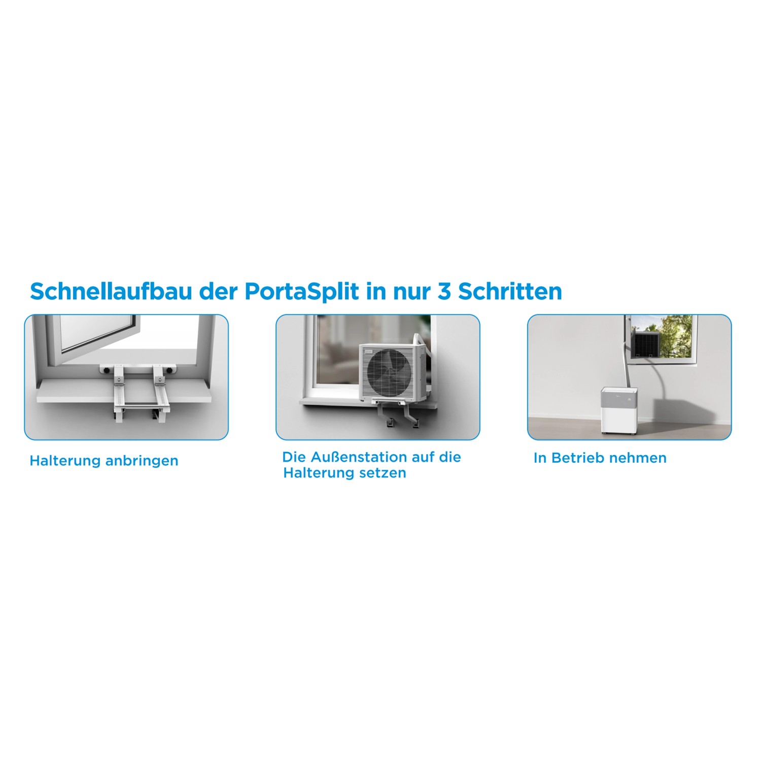 Midea mobile Split-Klimaanlage PortaSplit kaufen bei OBI